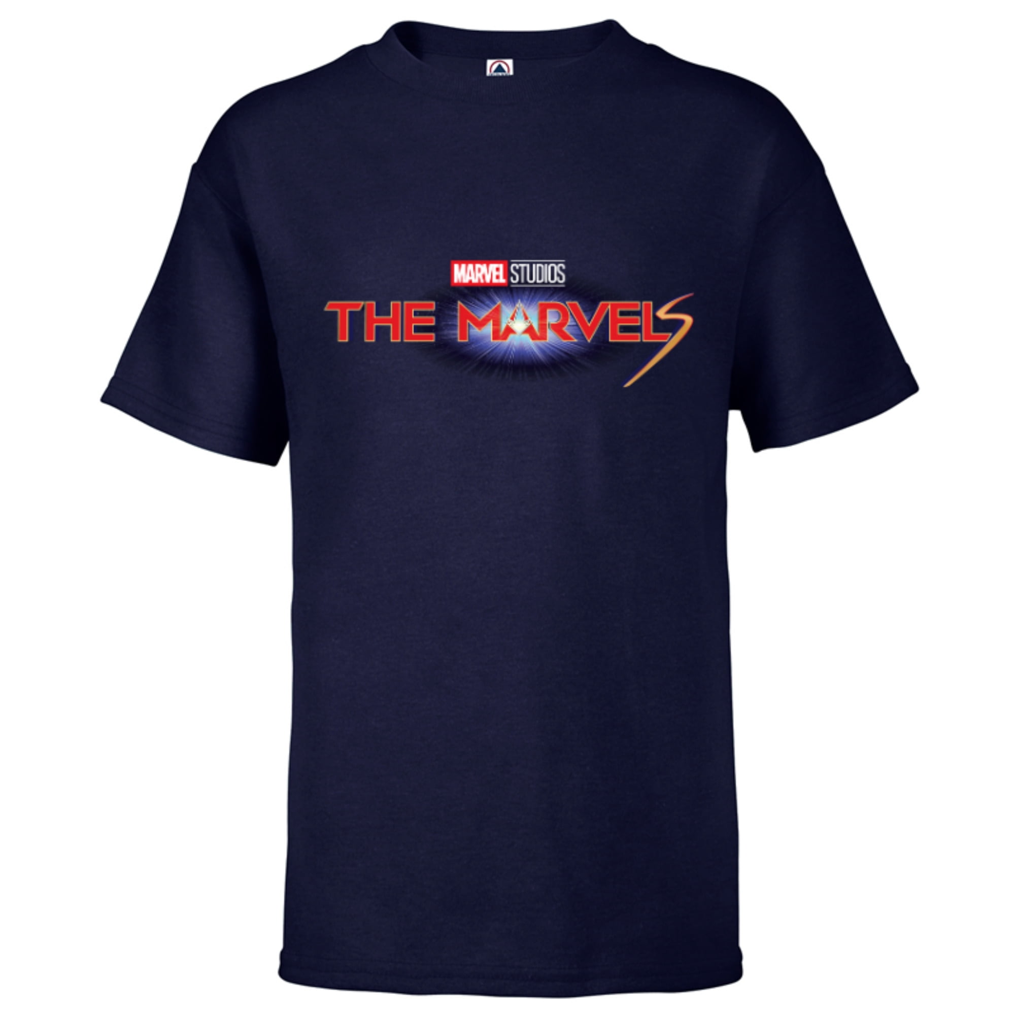 Marvel Studios The Marvels Official Movie Logo - Short Sleeve T-Shirt ...