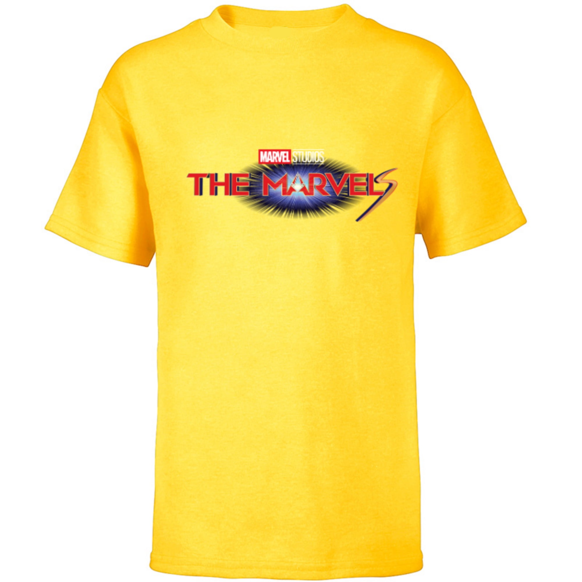 Marvel Studios The Marvels Official Movie Logo - Short Sleeve T-Shirt ...