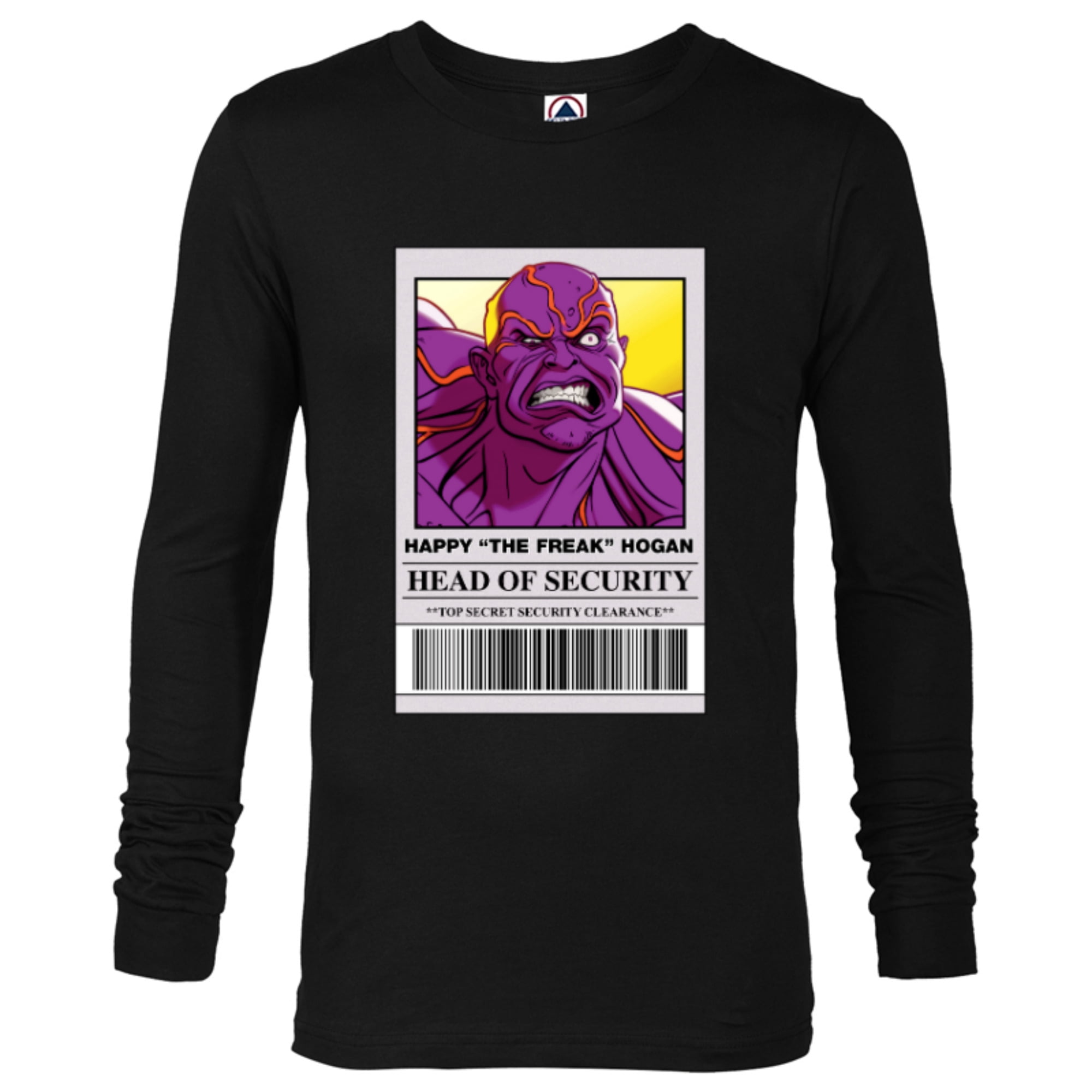 Marvel Studios What If...? Happy “The Freak” Hogan ID Card - Long Sleeve T-Shirt for Men ...