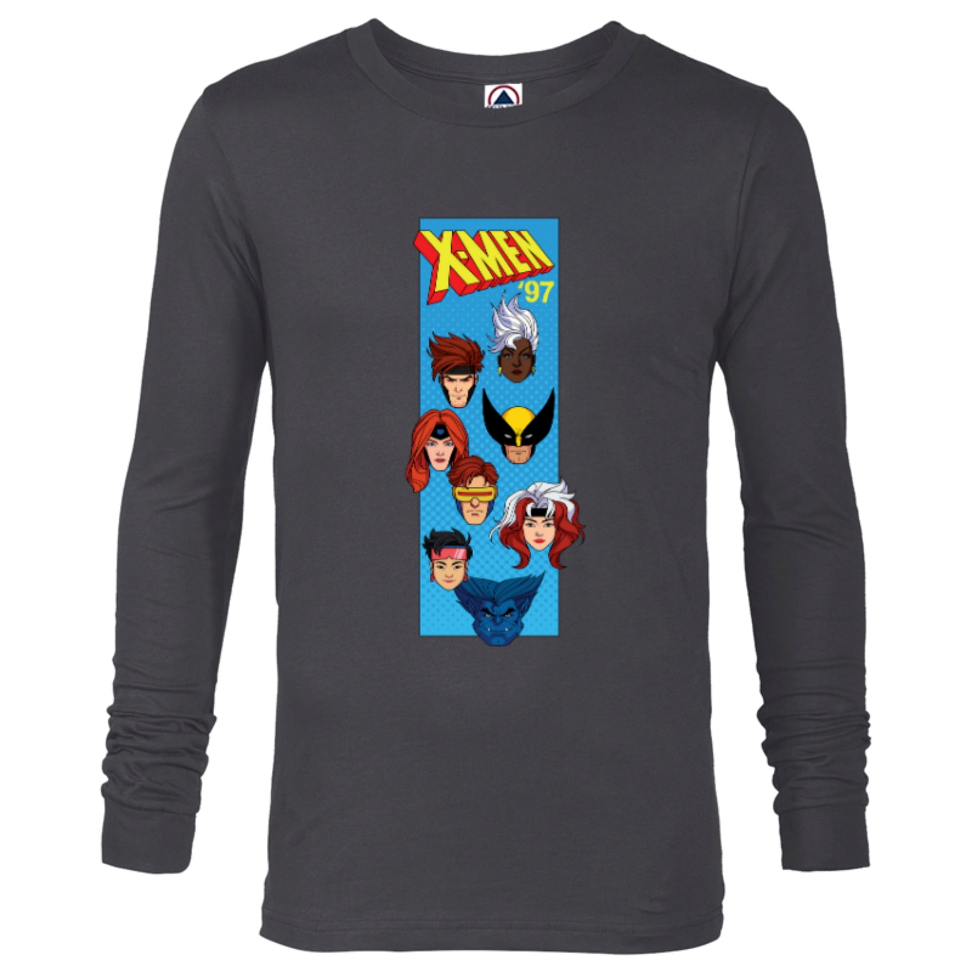 Marvel Studios X-Men ’97 Animated Series Vertical Box Team- Long Sleeve T-Shirt for Men ...