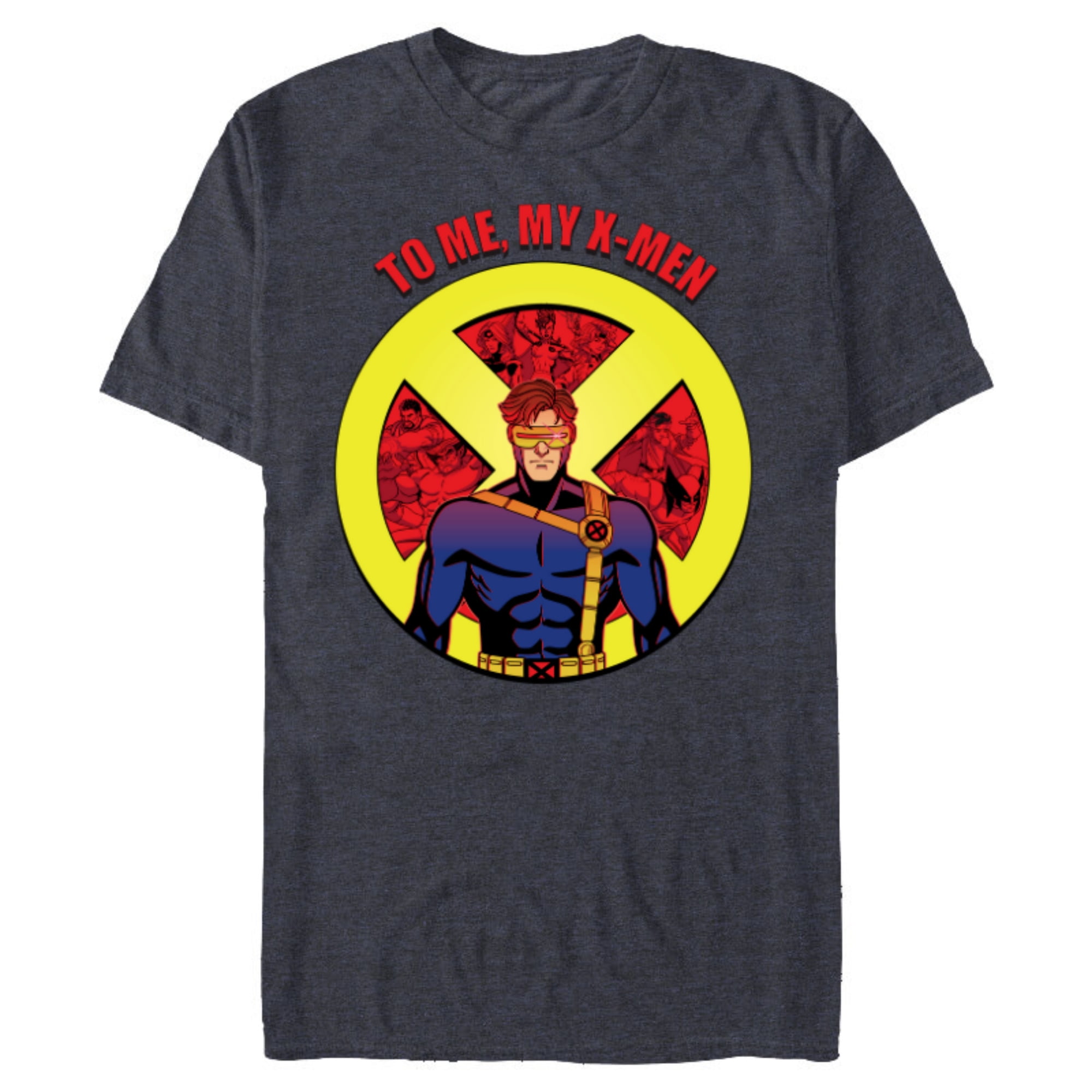 Marvel Studios X-Men ’97 Cyclops X-Logo To Me My X-Men- Short Sleeve ...