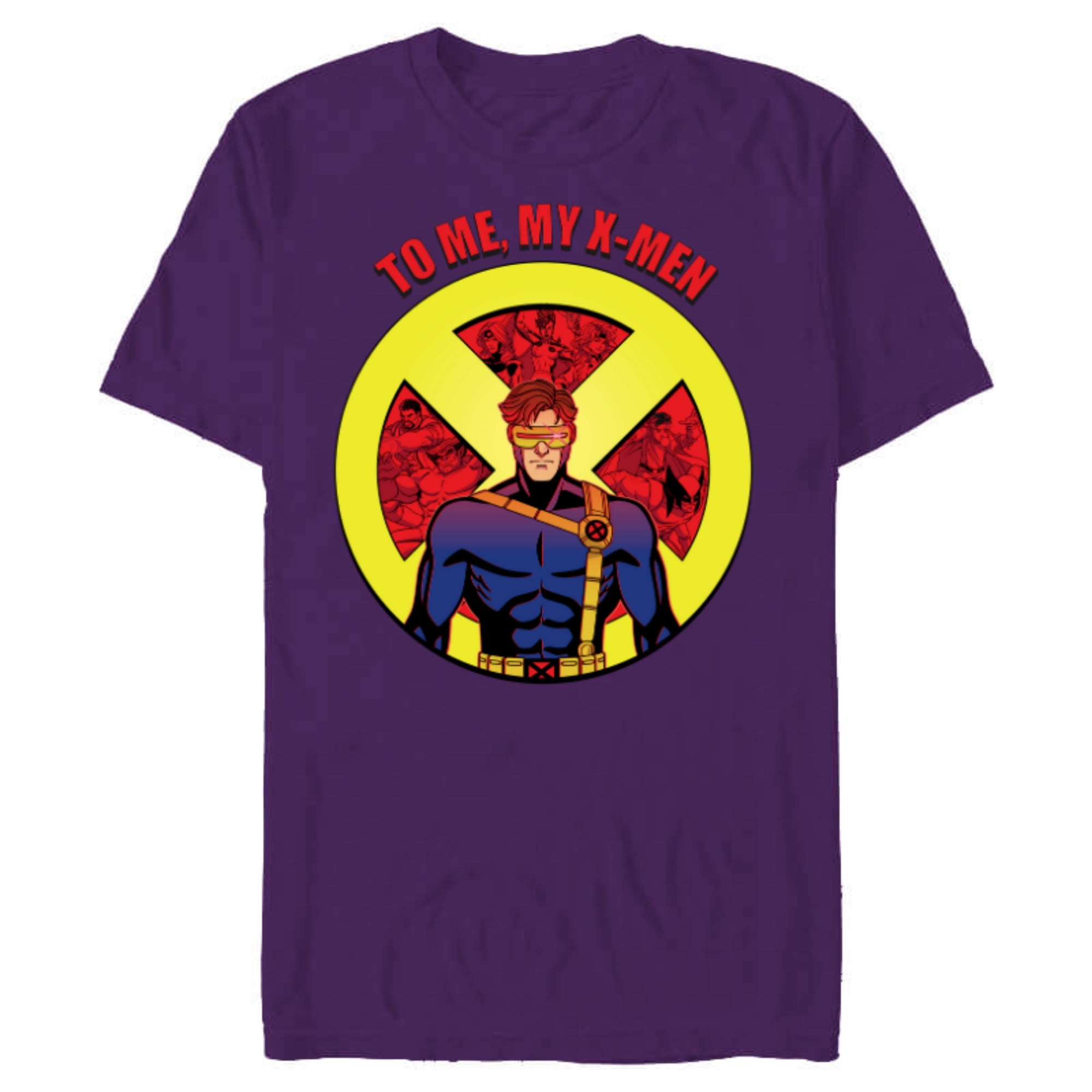 Marvel Studios X-Men ’97 Cyclops X-Logo To Me My X-Men- Short Sleeve ...
