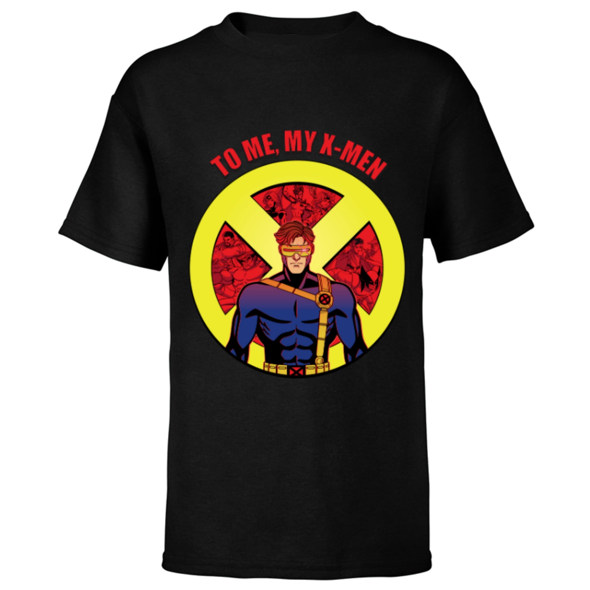 Marvel Studios X-Men ’97 Cyclops X-Logo To Me My X-Men- Short Sleeve T ...