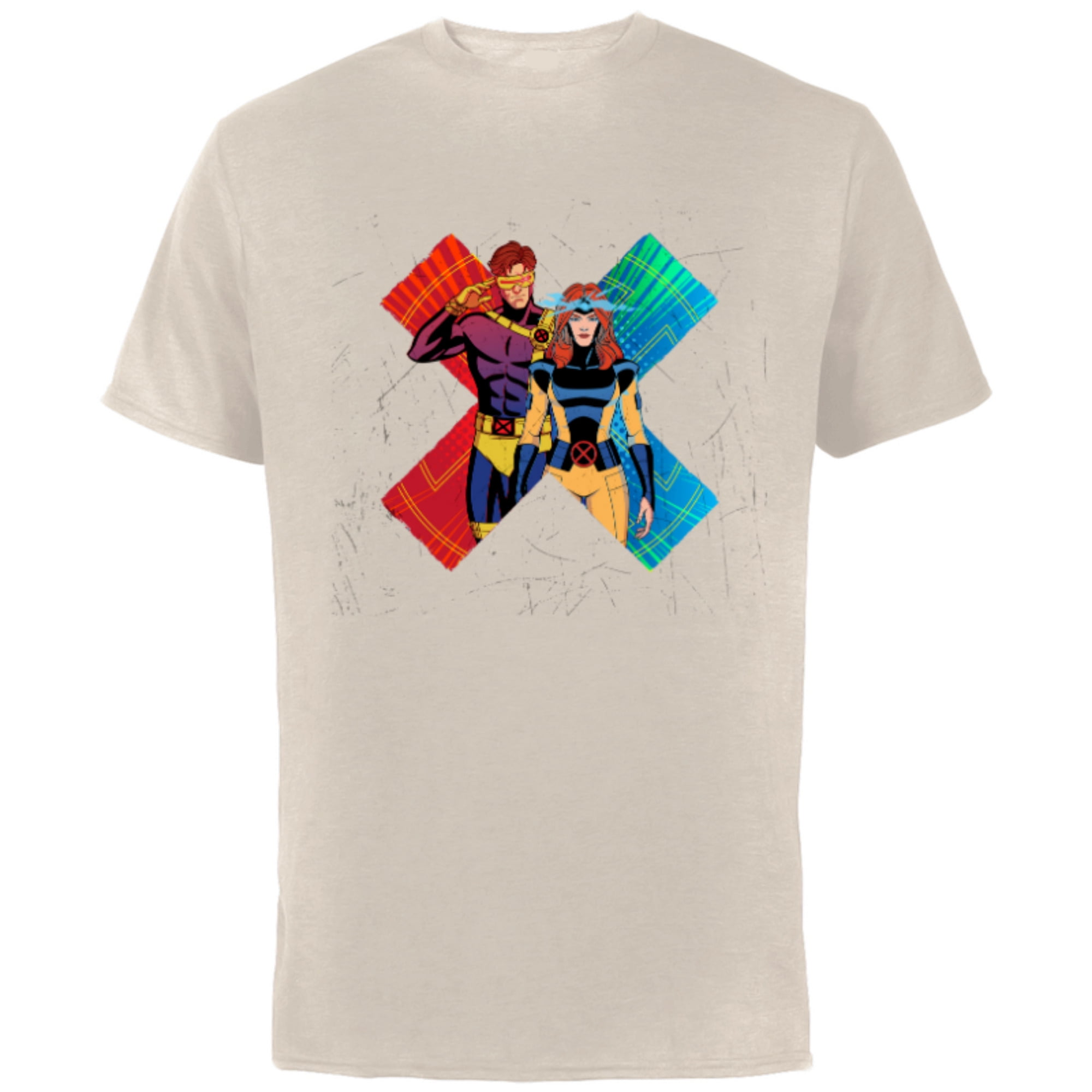 Marvel Studios X-Men ’97 Cyclops and Jean Grey X-Symbol- Short Sleeve ...