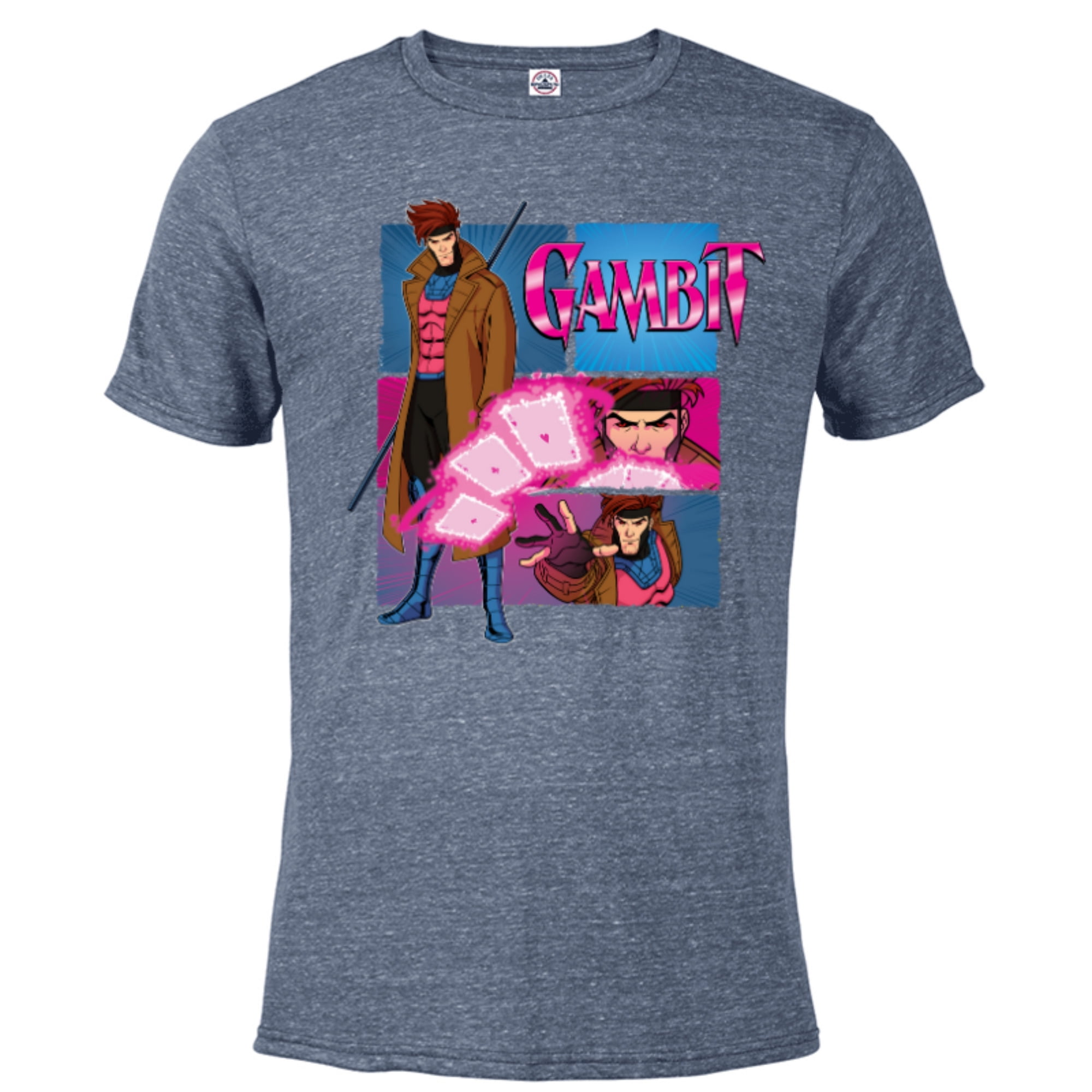 Marvel Studios X-Men ’97 Gambit Card Throw Action Panels- Short Sleeve ...