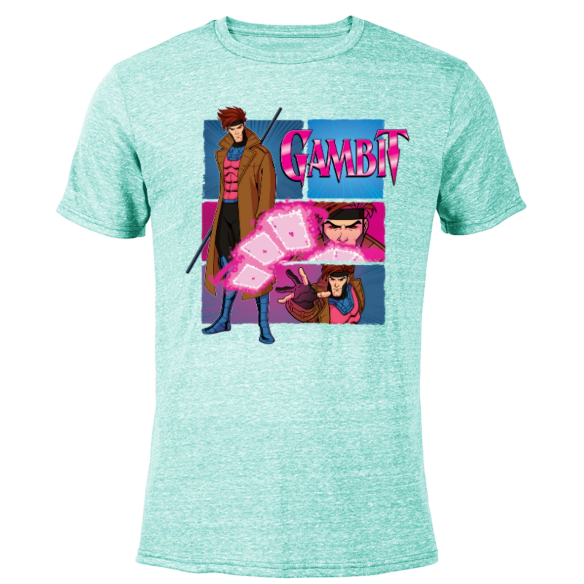 Marvel Studios X-Men ’97 Gambit Card Throw Action Panels- Short Sleeve ...