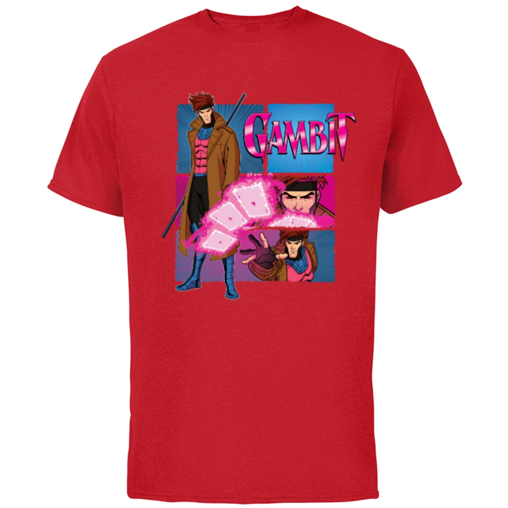 Marvel Studios X-Men ’97 Gambit Card Throw Action Panels- Short Sleeve ...