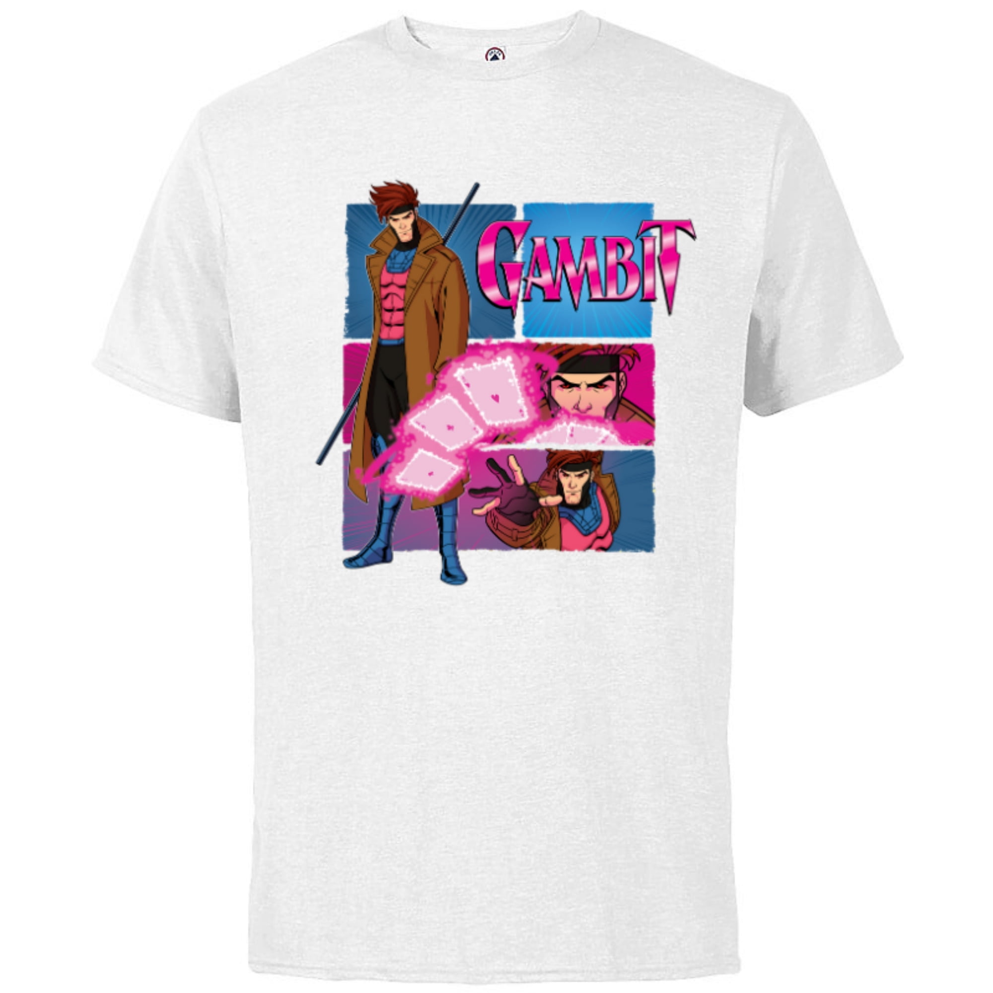 Marvel Studios X-Men ’97 Gambit Card Throw Action Panels- Short Sleeve ...