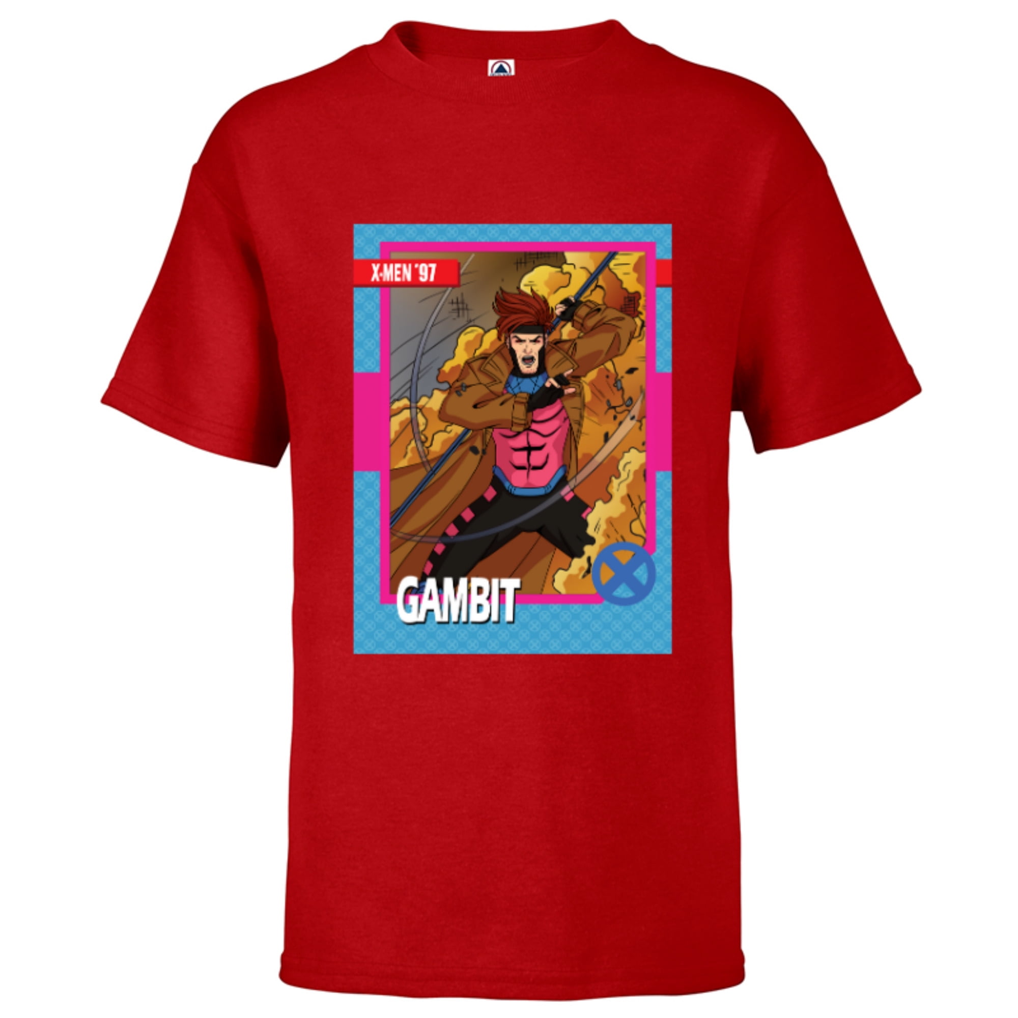 Marvel Studios X-Men ’97 Gambit Retro Trading Card- Short Sleeve T ...