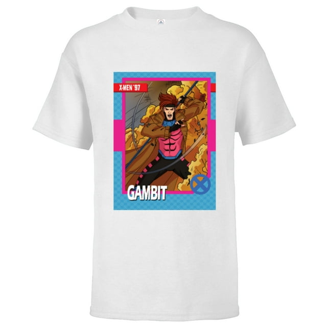 Marvel Studios X-Men ’97 Gambit Retro Trading Card- Short Sleeve T ...