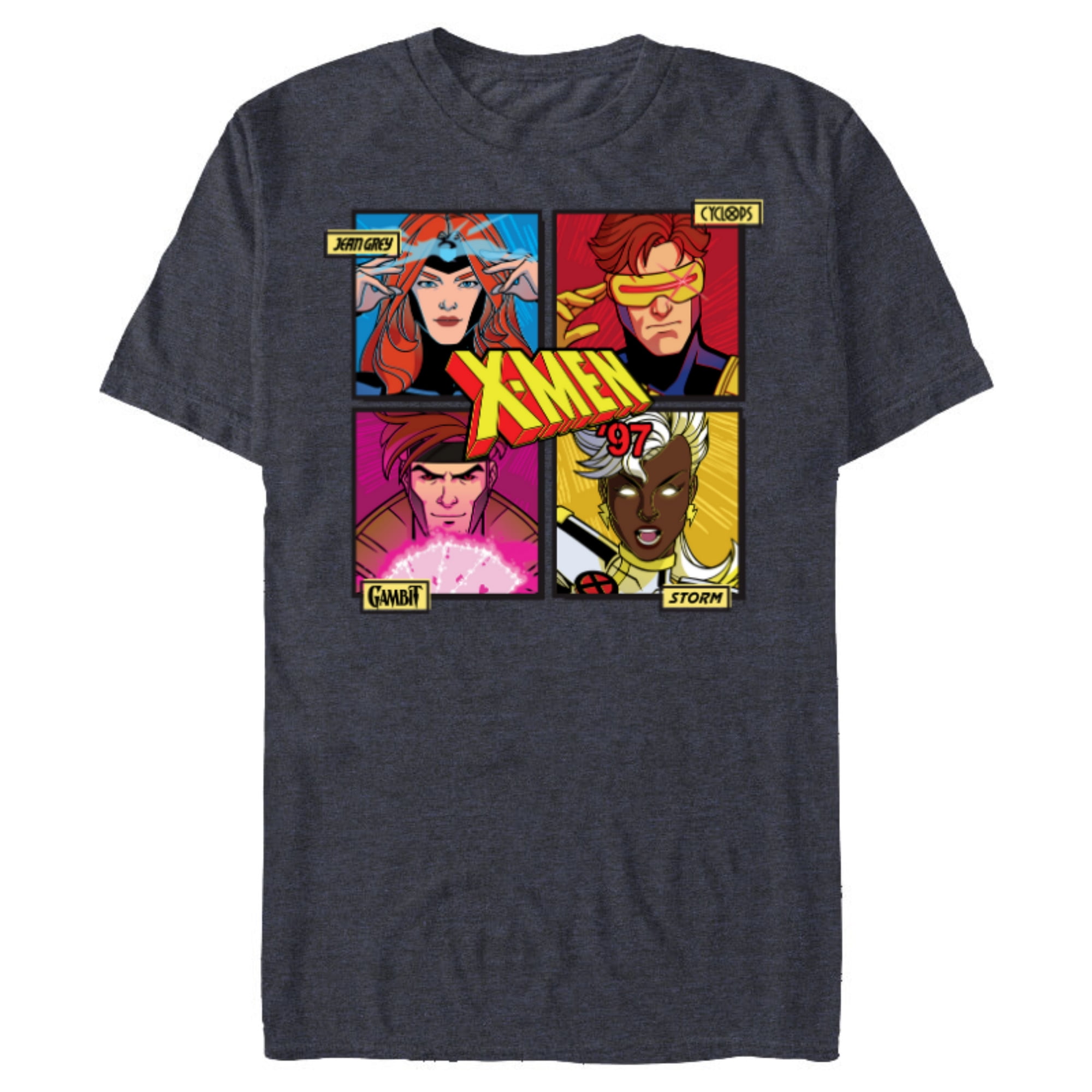 Marvel Studios X-Men ’97 Jean Grey Cyclops Gambit Storm Logo- Short ...