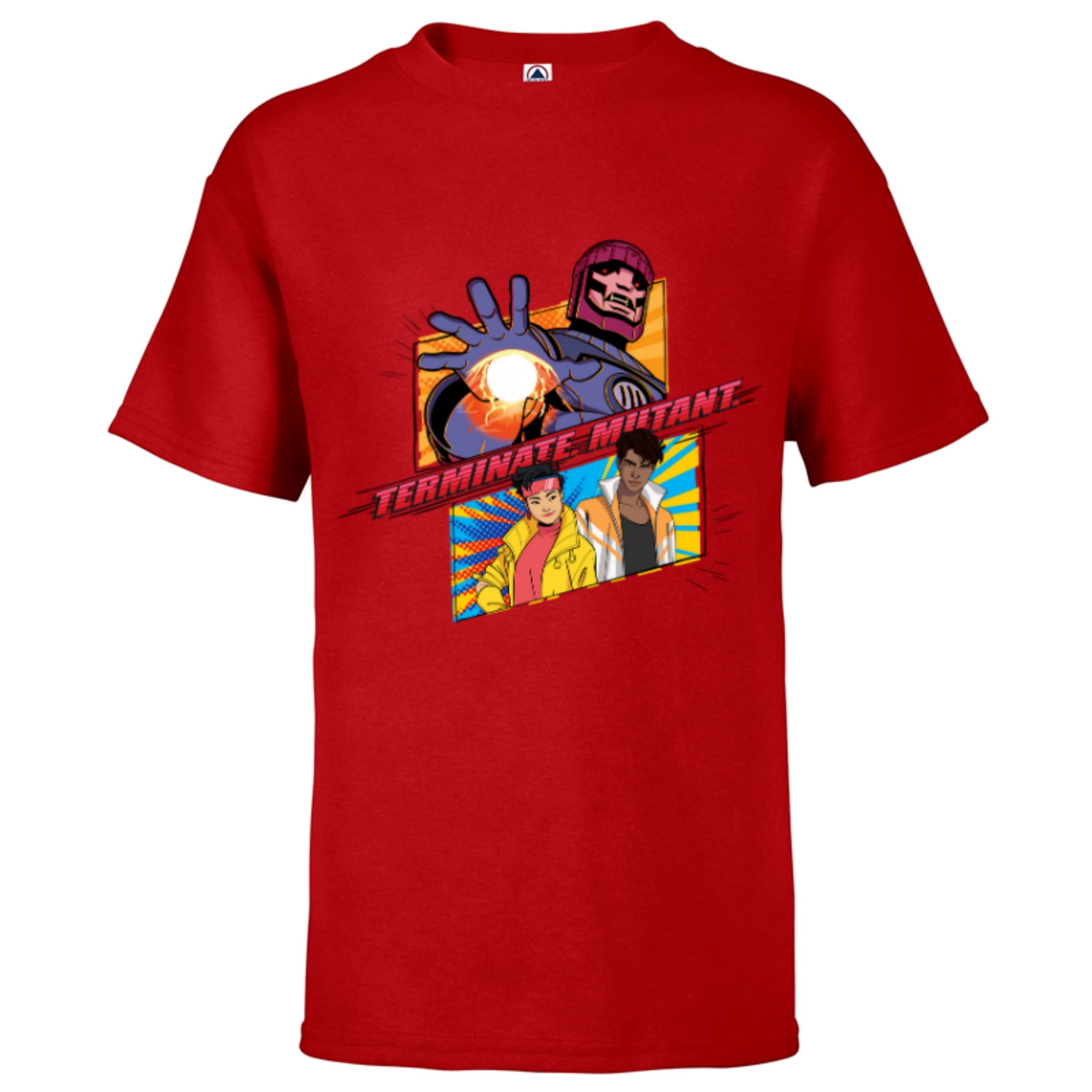 Marvel Studios X-Men ’97 Jubilee Sentinel Terminate Mutant- Short Sleeve T-Shirt for Kids ...