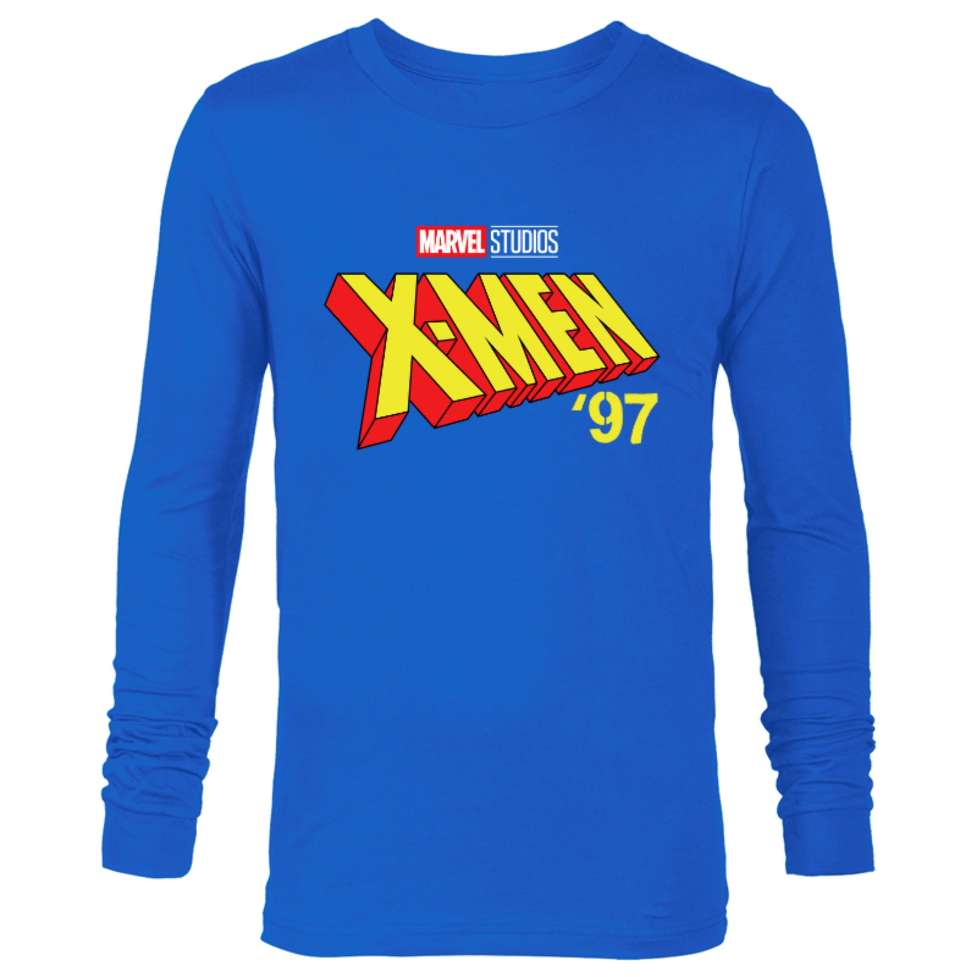 Marvel Studios X-Men ‘97 - Long Sleeve T-Shirt for Men - Customized-Navy - Walmart.com