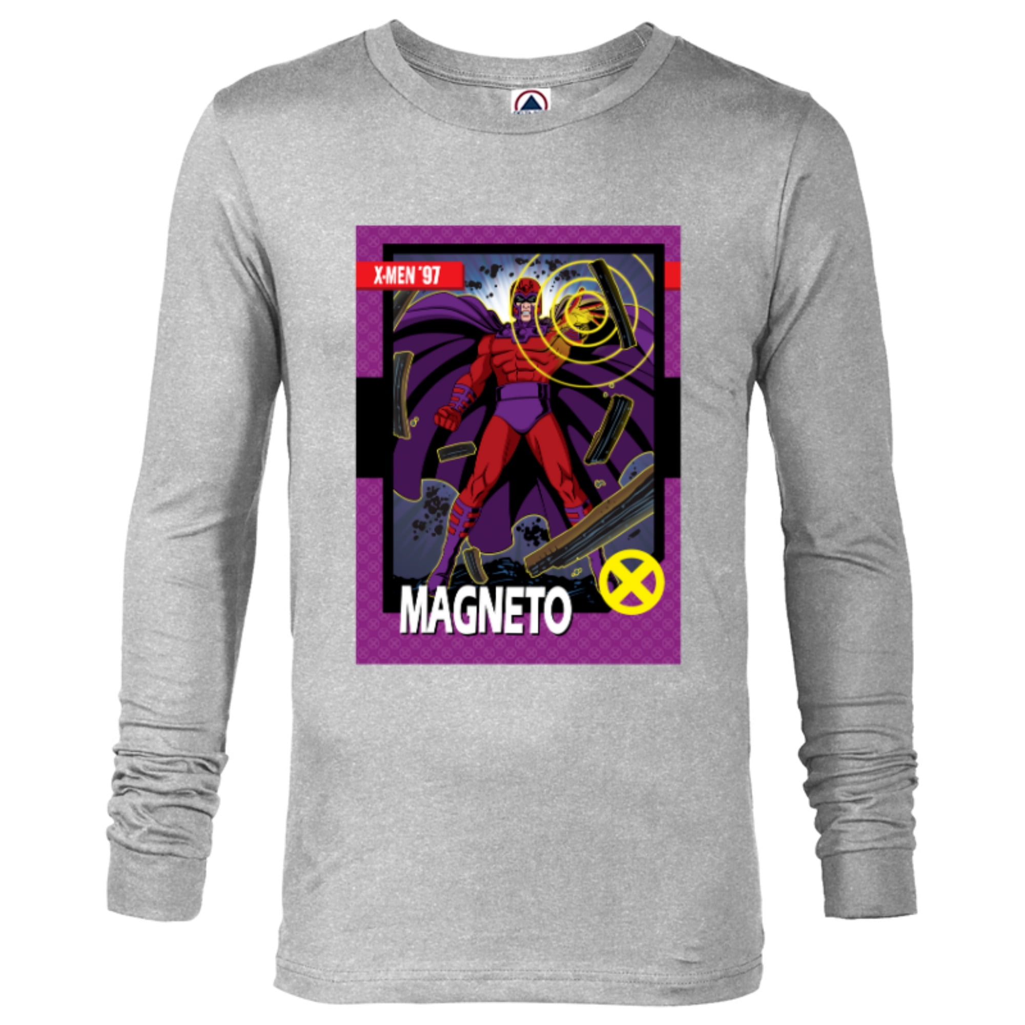 Marvel Studios X-Men ’97 Magneto Retro Trading Card- Long Sleeve T ...