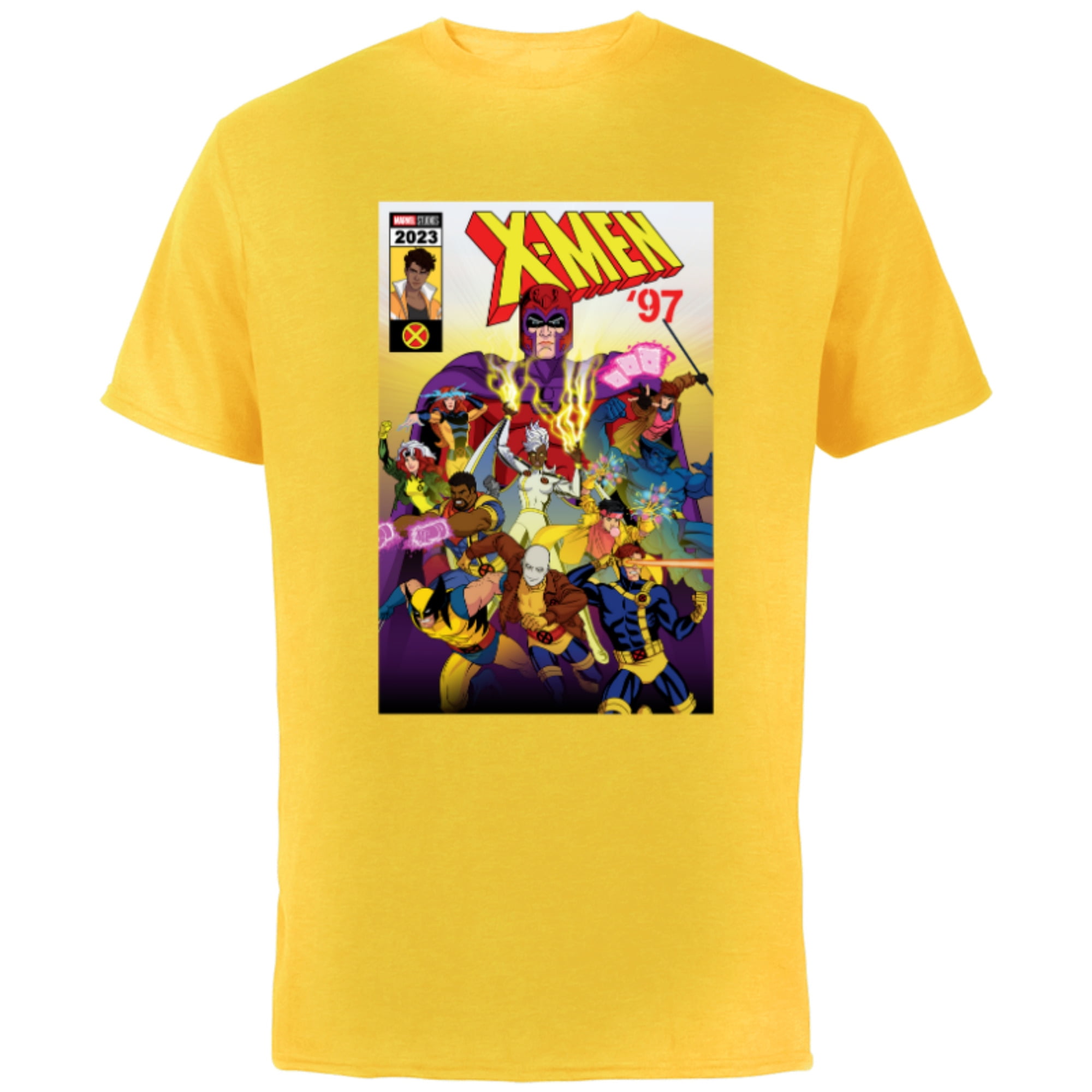 Marvel Studios X-Men ’97 Magneto and the Team Comic Cover- Short Sleeve ...