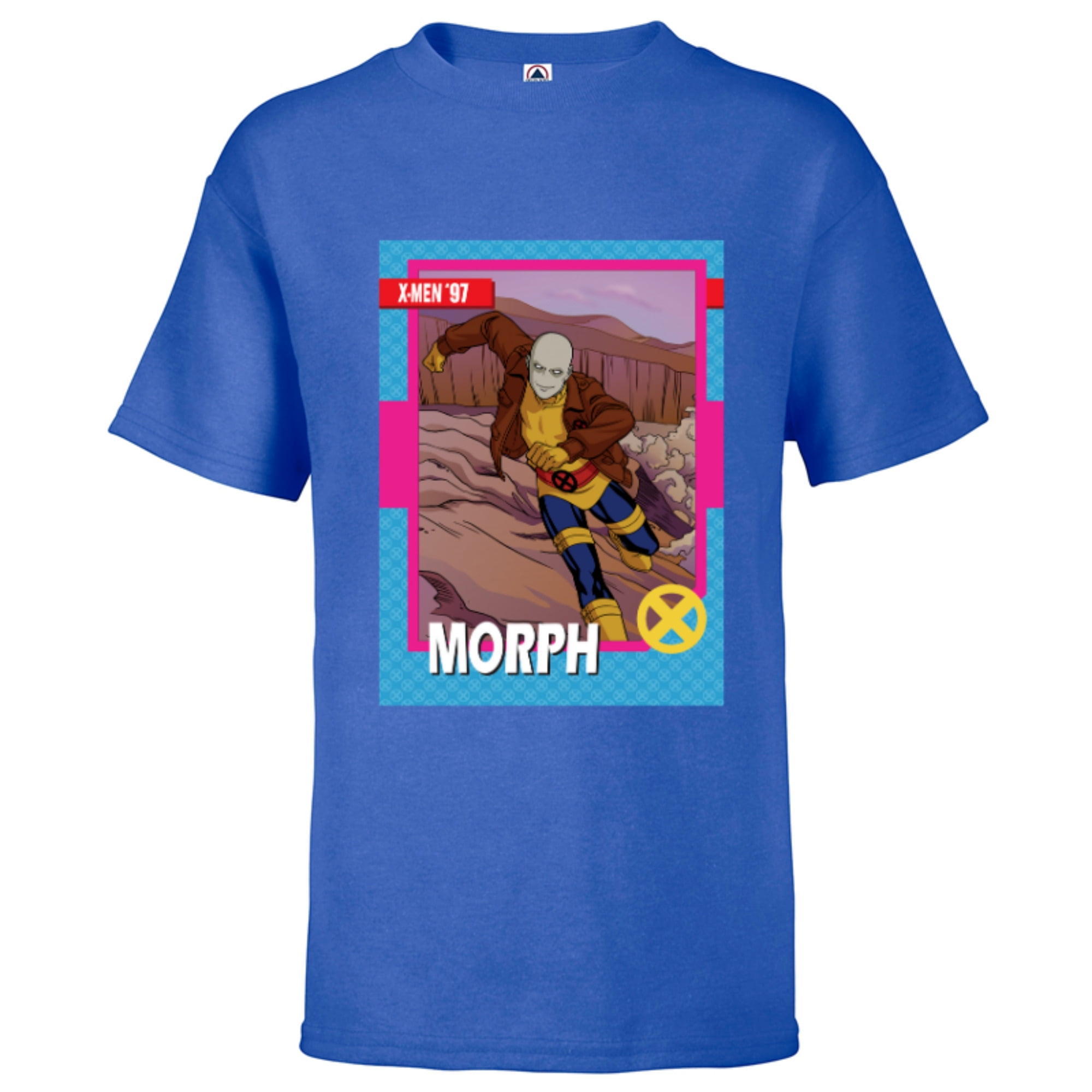 Marvel Studios X-Men ’97 Morph Retro Trading Card- Short Sleeve T-Shirt for Kids - Customized ...