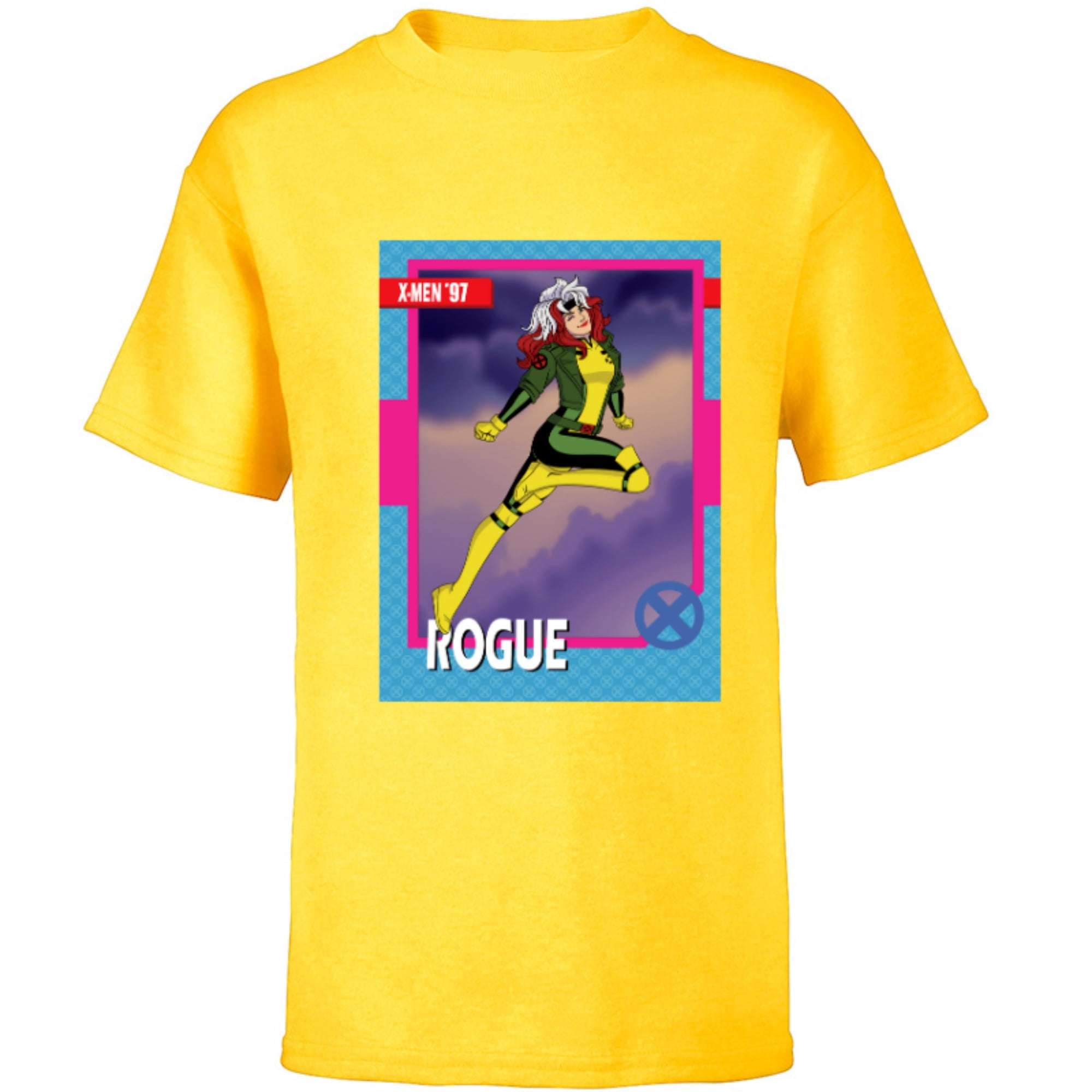 Marvel Studios X-Men ’97 Rogue Retro Trading Card- Short Sleeve T-Shirt ...
