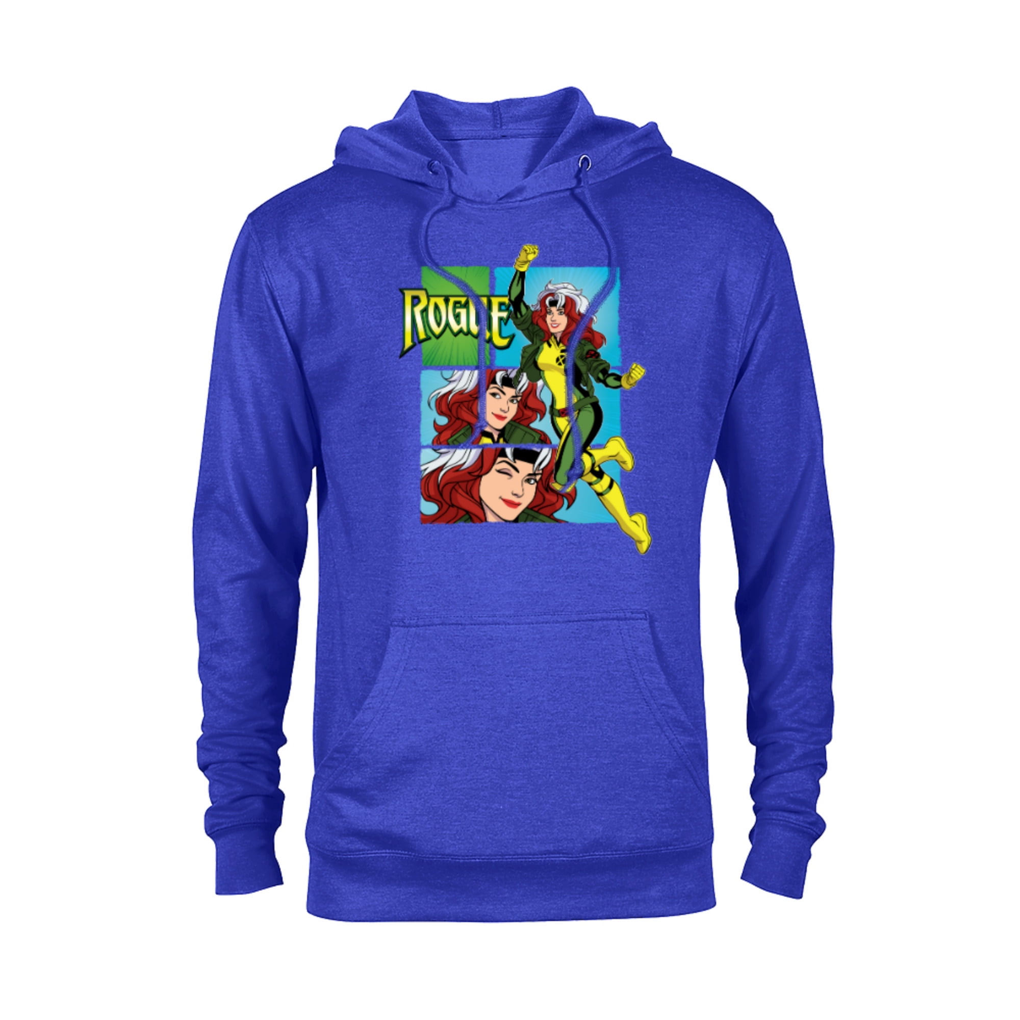 Marvel Studios X-Men ’97 Rogue Wink Logo & Action Panels- Pullover ...