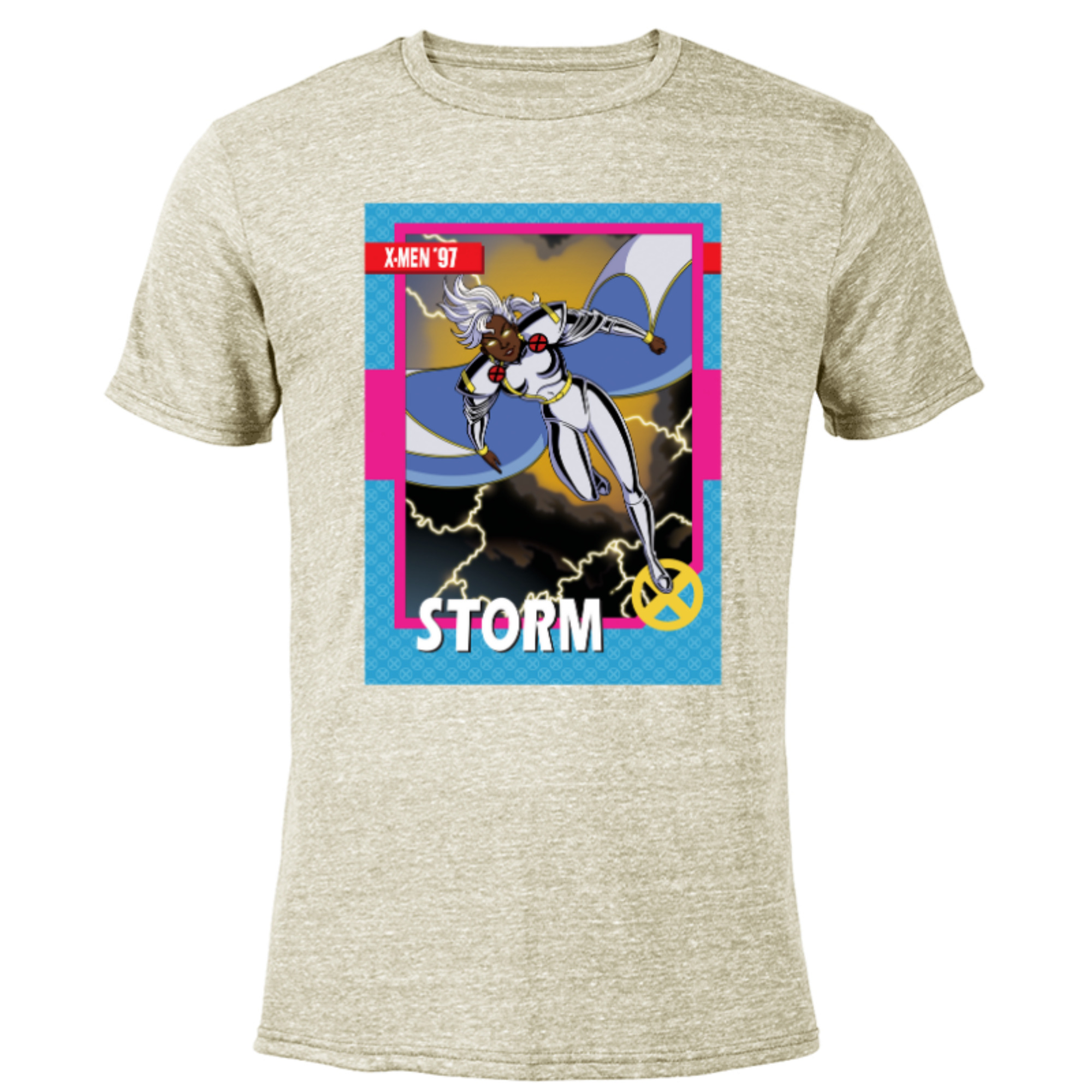 Marvel Studios X-Men ’97 Storm Retro Trading Card- Short Sleeve Blended ...