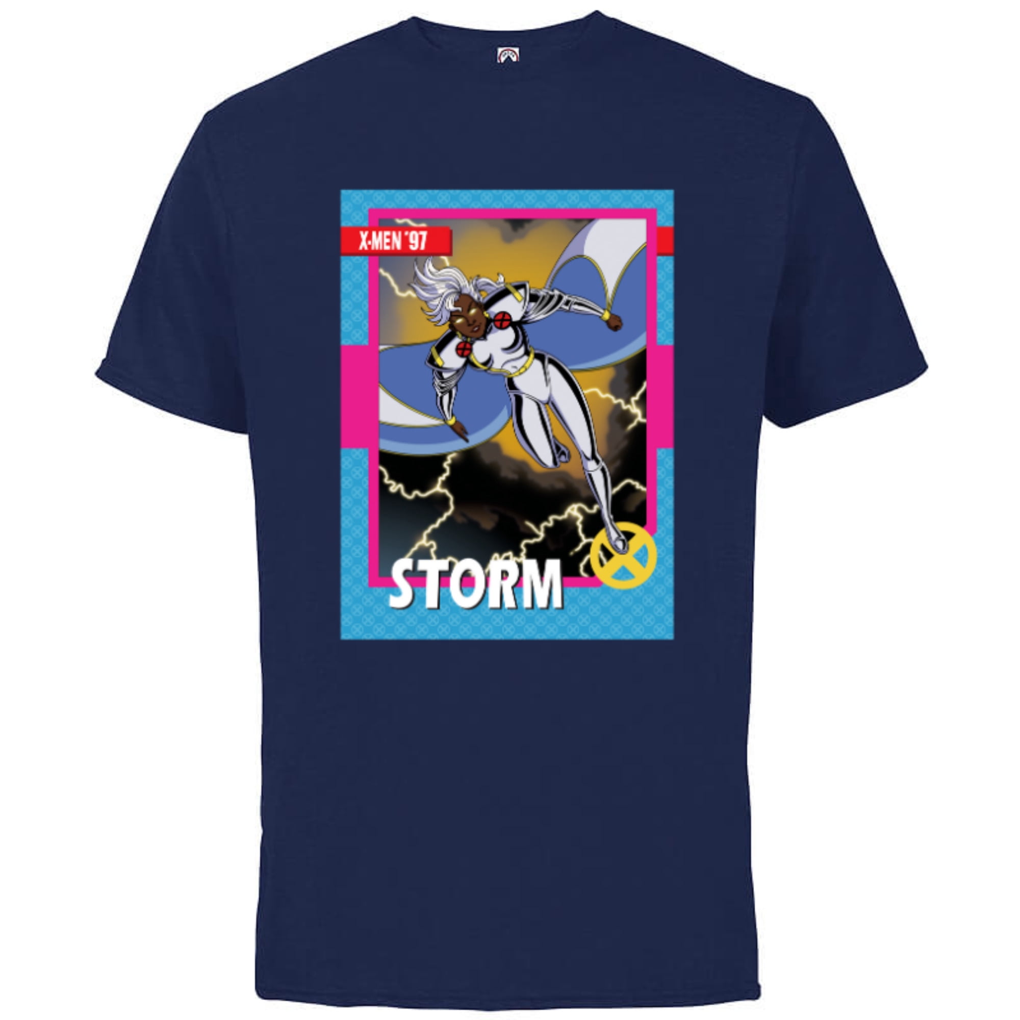 Marvel Studios X-Men ’97 Storm Retro Trading Card- Short Sleeve Cotton ...