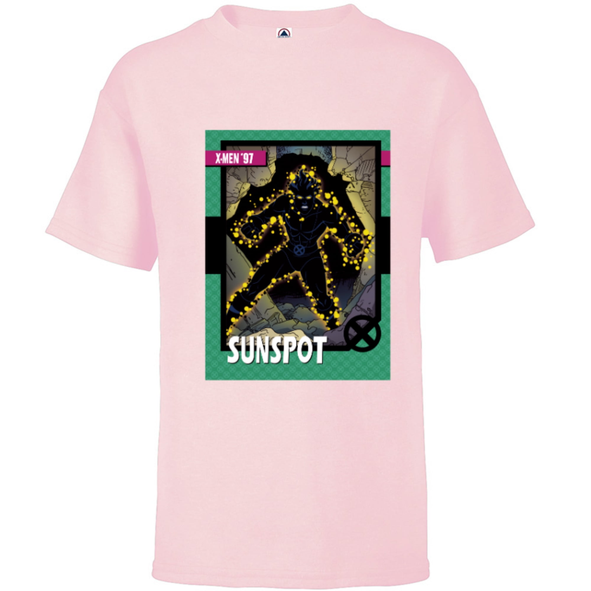 Marvel Studios X-Men ’97 Sunspot Retro Trading Card- Short Sleeve T ...