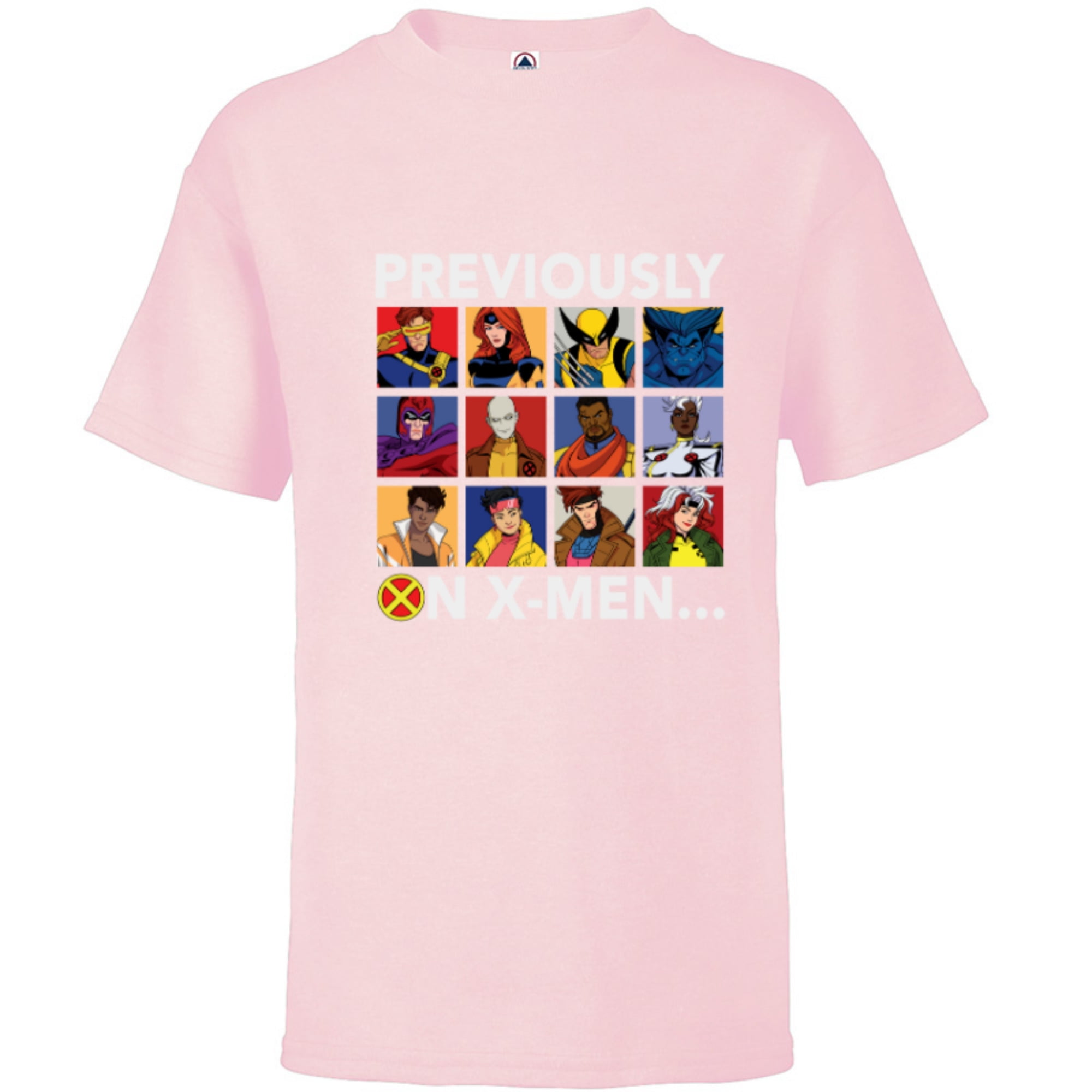 Marvel Studios X-Men ’97 Team Previously on X-Men - Short Sleeve T ...