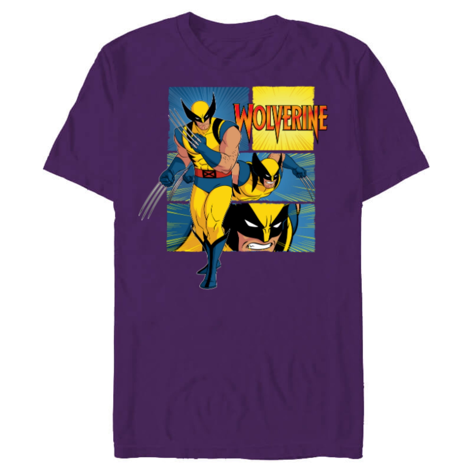 Marvel Studios X-Men ’97 Wolverine Claws Logo Action Panels- Short ...