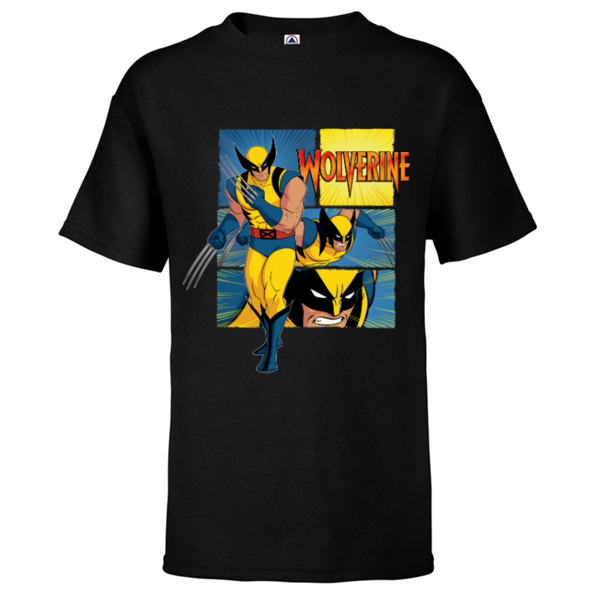 Marvel Studios X-Men ’97 Wolverine Claws Logo Action Panels- Short ...