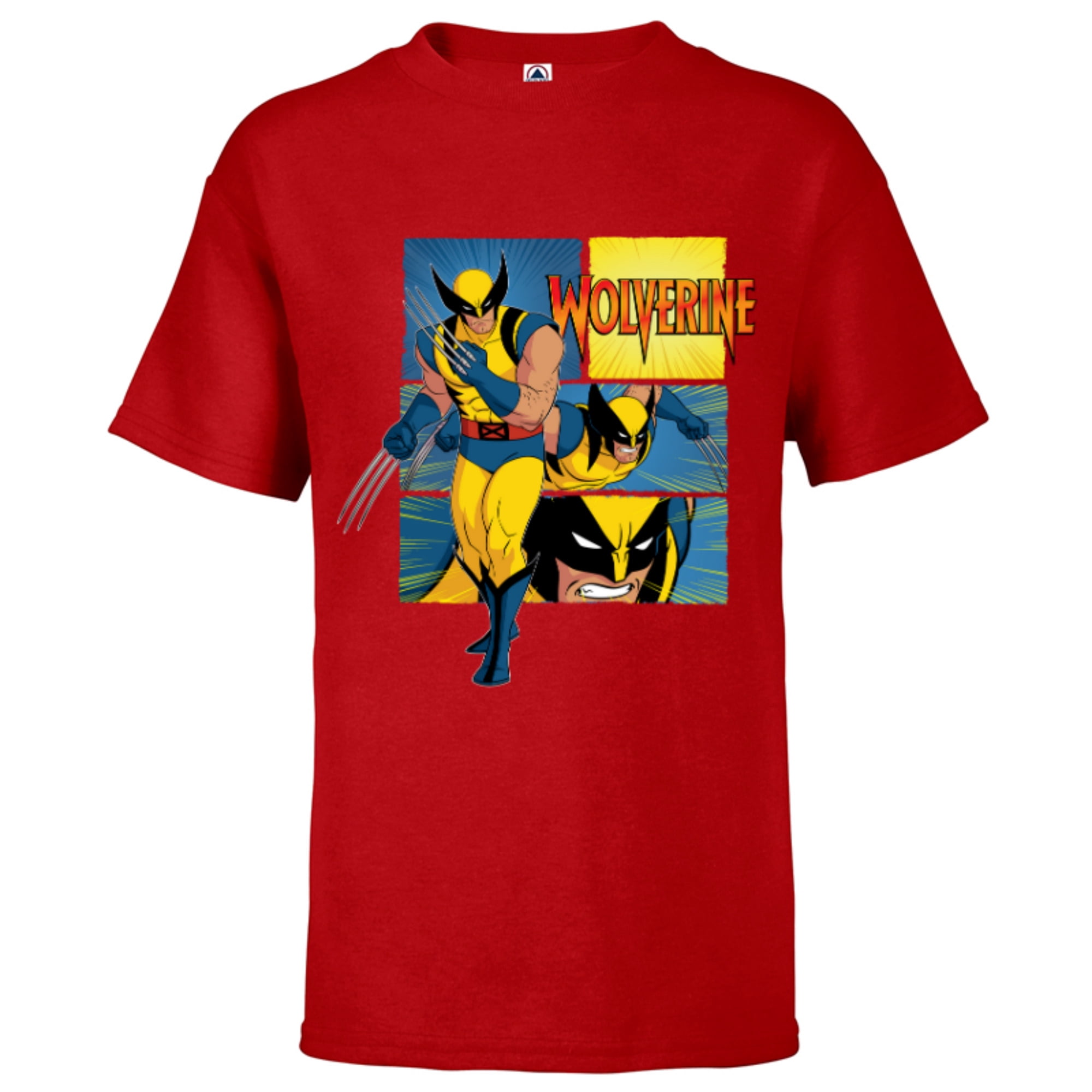 Marvel Studios X-Men ’97 Wolverine Claws Logo Action Panels- Short ...