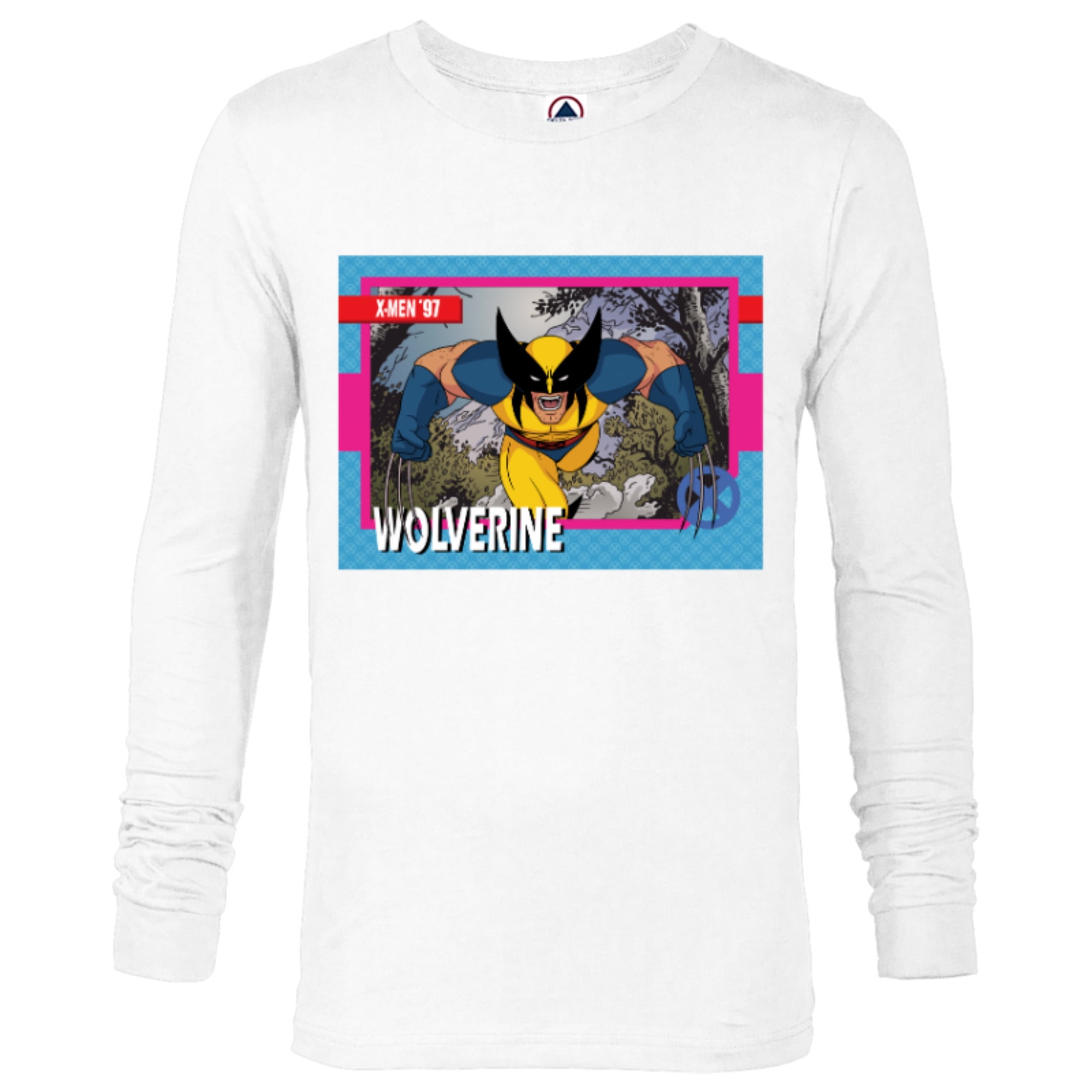 Marvel Studios X-Men ’97 Wolverine Retro Trading Card- Long Sleeve T-Shirt for Men - Customized ...
