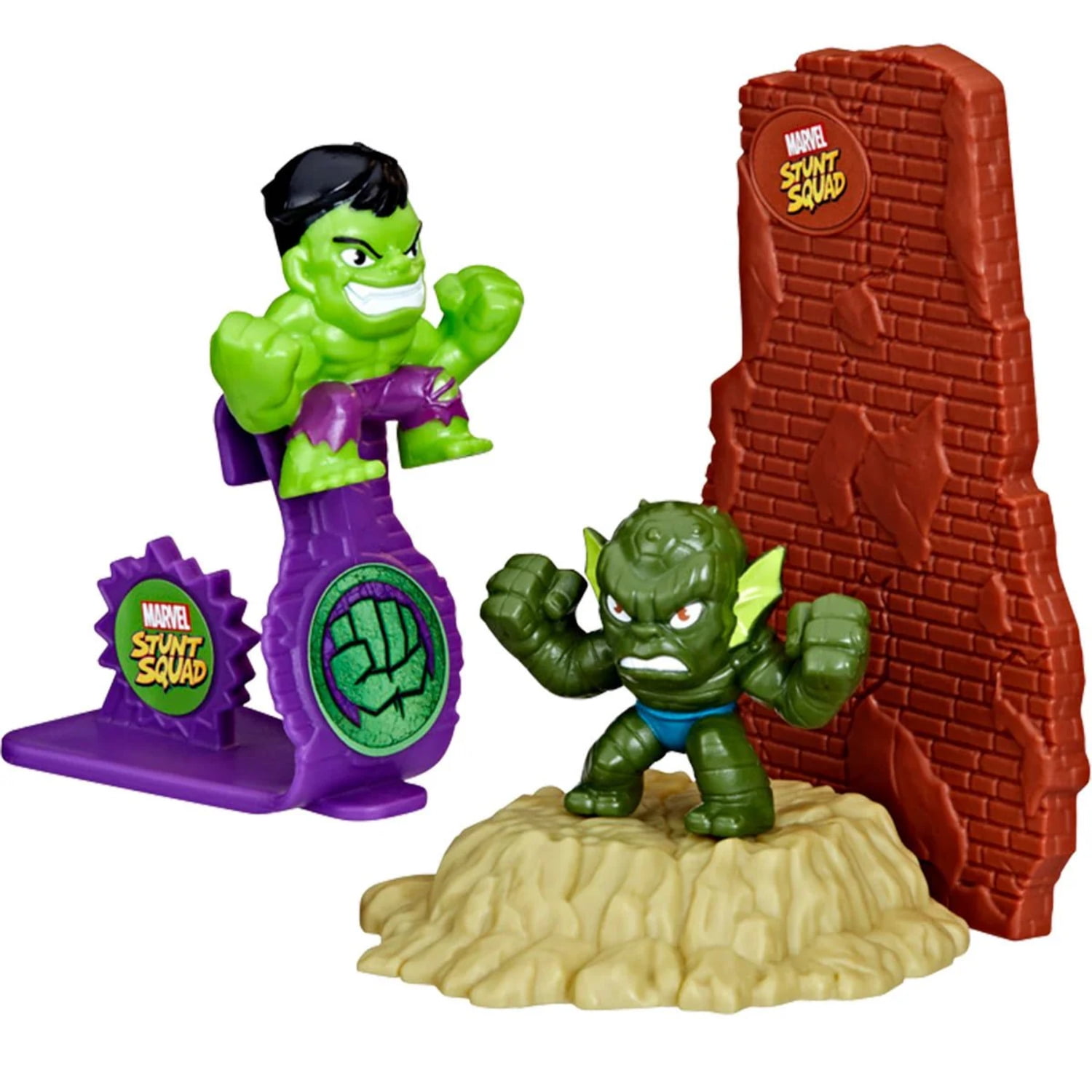 Marvel Stunt Squad Hulk vs. Abomination Playset - Walmart.com