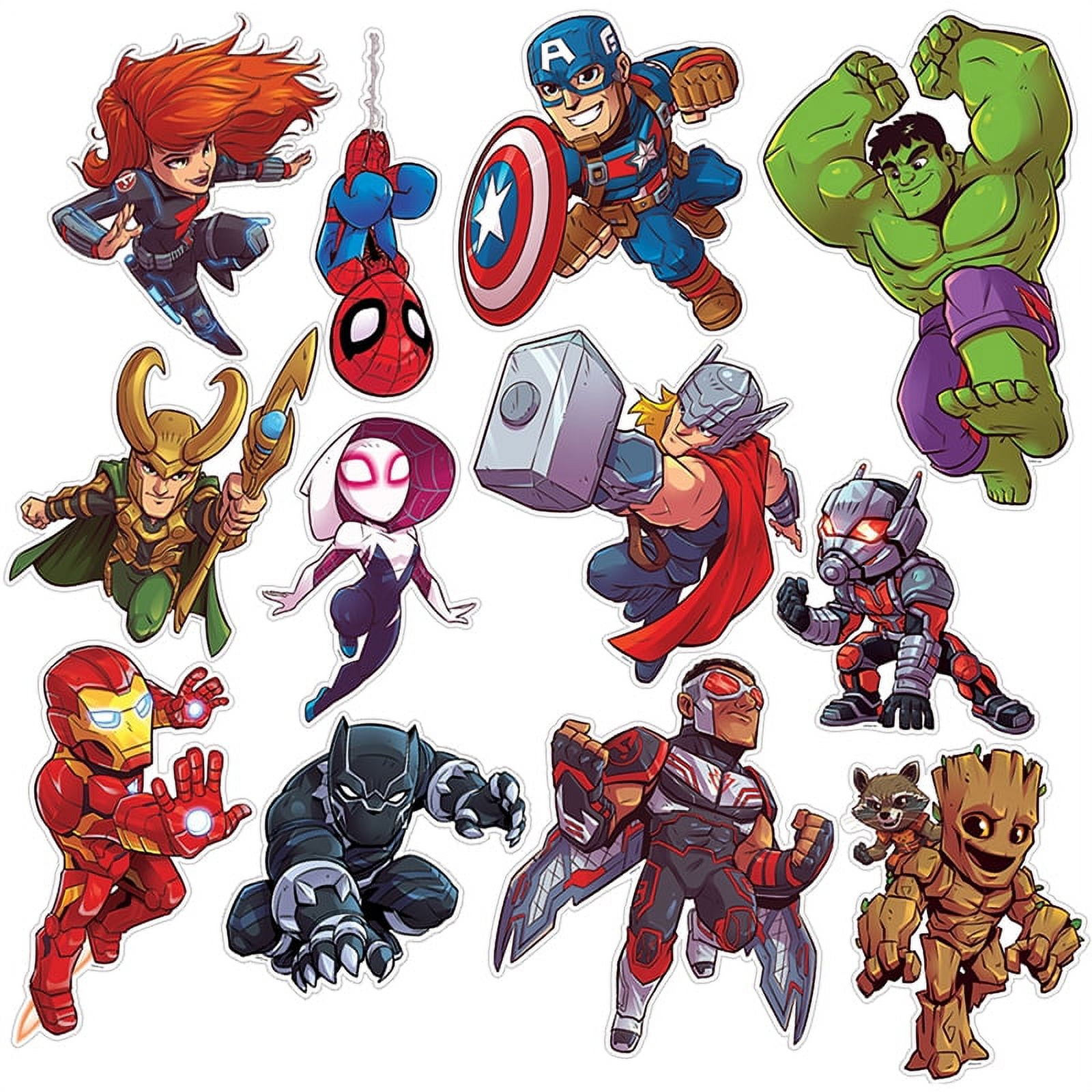 Marvel Super Hero Adventure 2-Sided Deco Kit | Bundle of 10 Sets ...