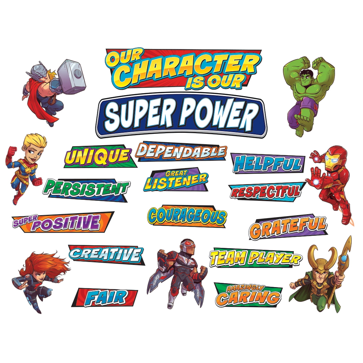 Marvel™ Super Hero Adventure - Hero Traits Mini BBS - Walmart.com