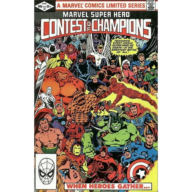 Marvel Super Hero Contest of Champions #1 VF ; Marvel Comic Book ...
