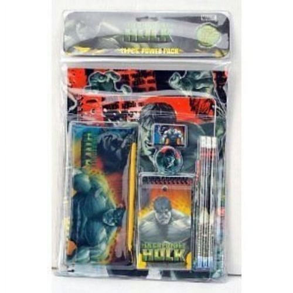 Marvel Super Hero Incredible Hulk Stationery Set 11 pcs pack pencils ...