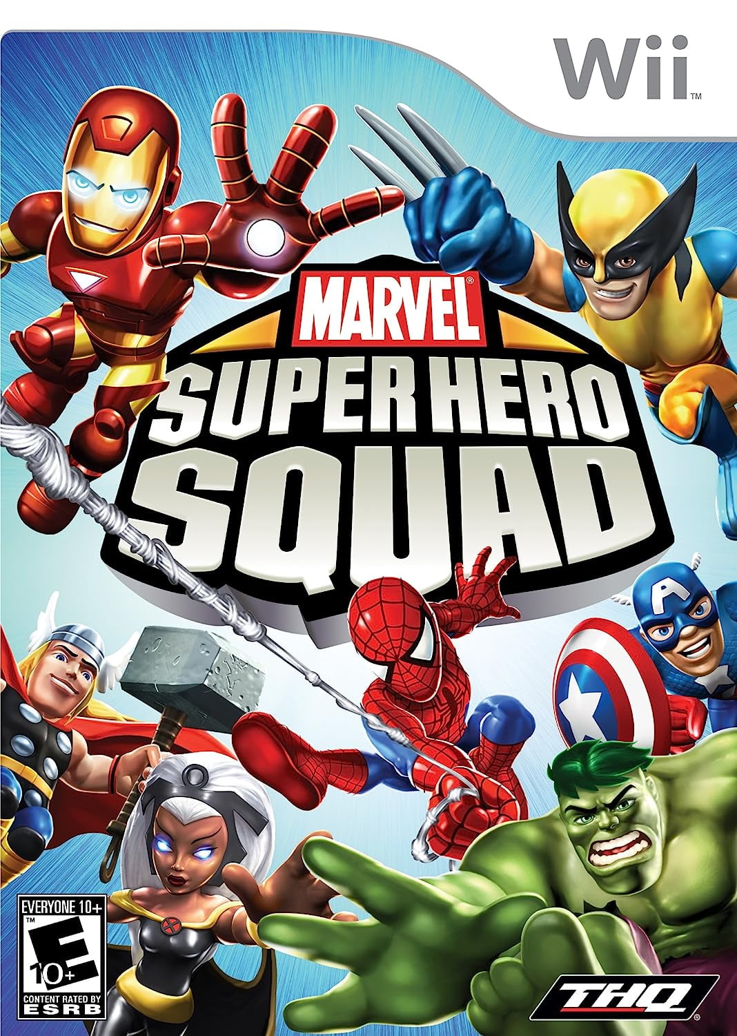 Marvel Super Hero Squad - Action/Adventure Fighting Game for Wii, E10 ...