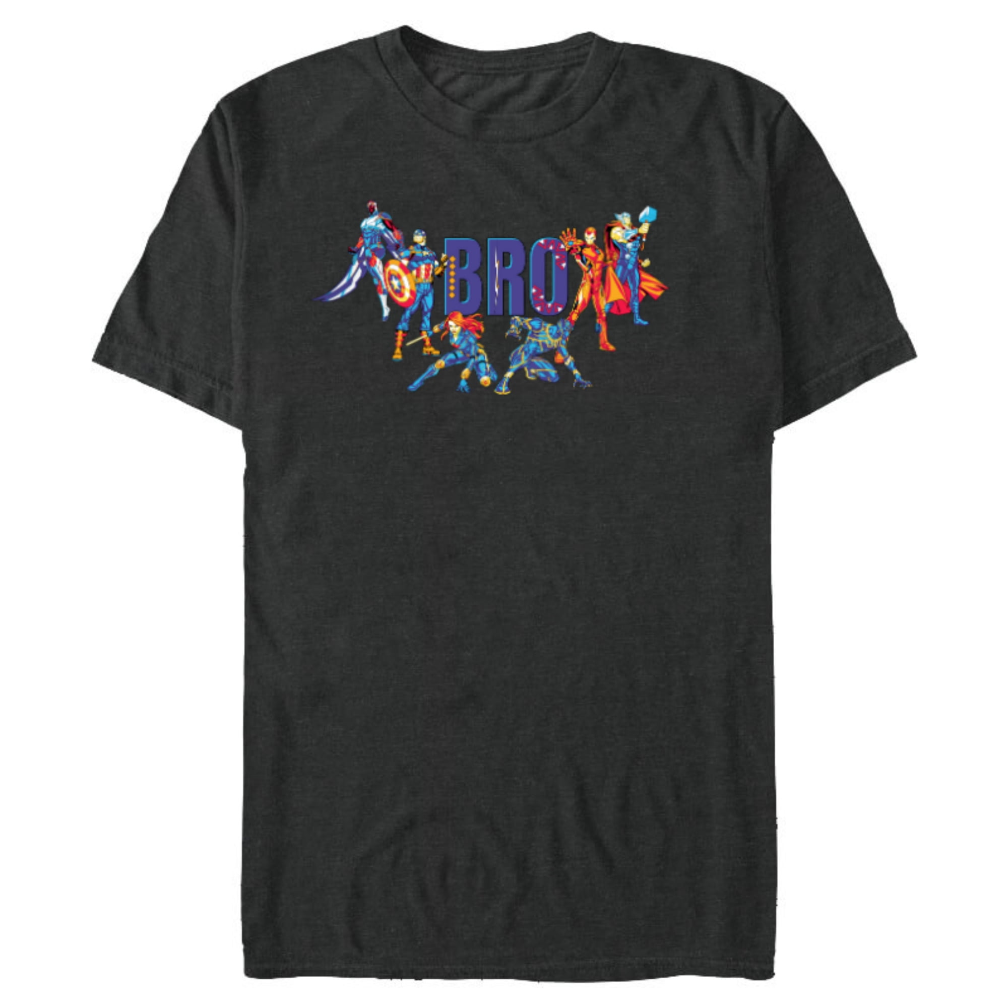 Marvel Super Heroes Avengers Family Vacation Trip Bro - Short Sleeve ...