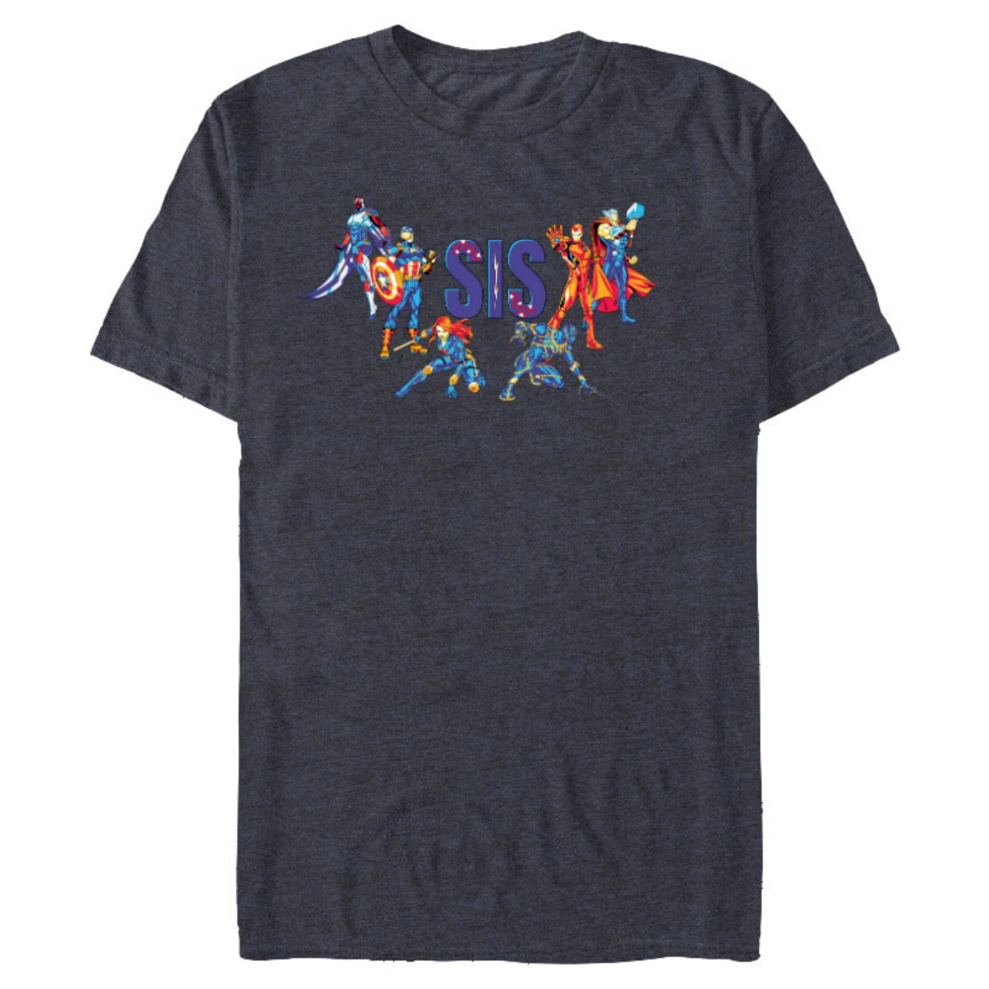 Marvel Super Heroes Avengers Family Vacation Trip Sis - Short Sleeve ...