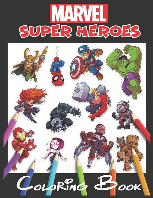 Marvel Super Heroes Coloring Pages