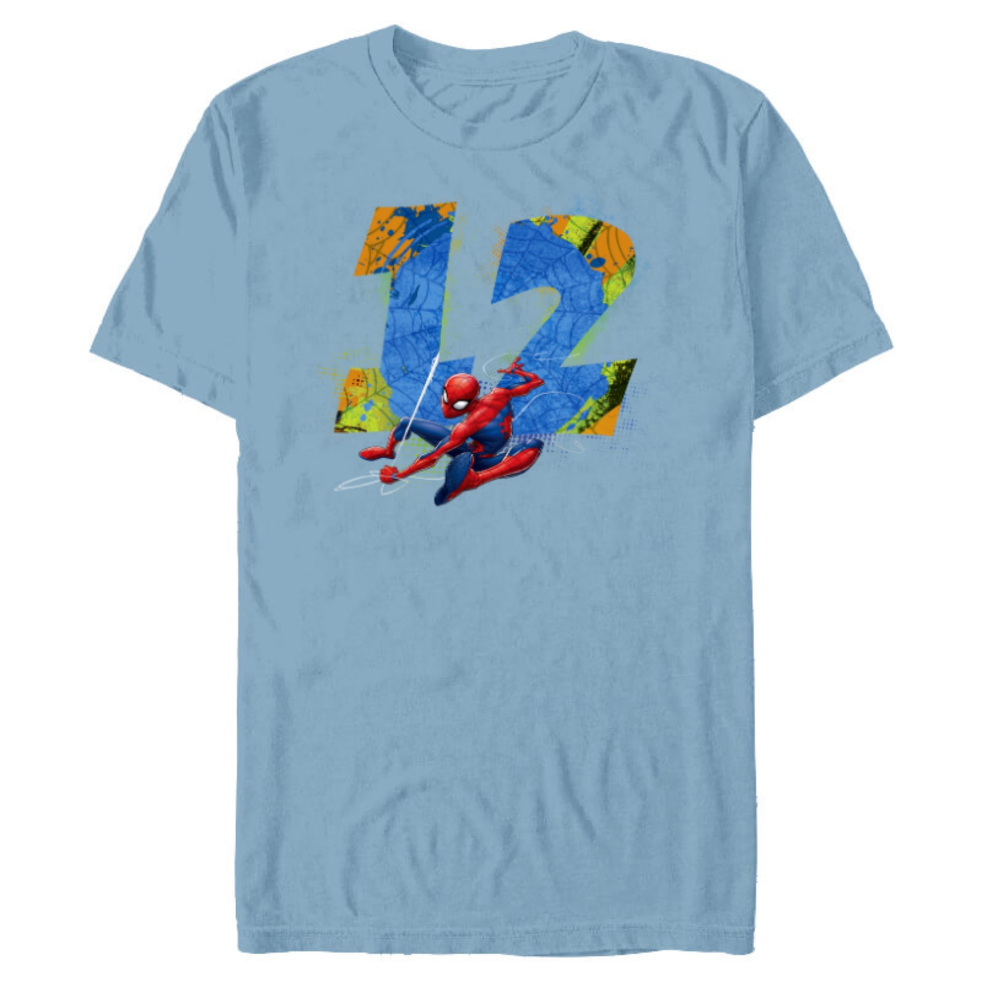 Marvel Super Heroes Spider-Man 12 Year Old Twelfth Birthday - Short ...