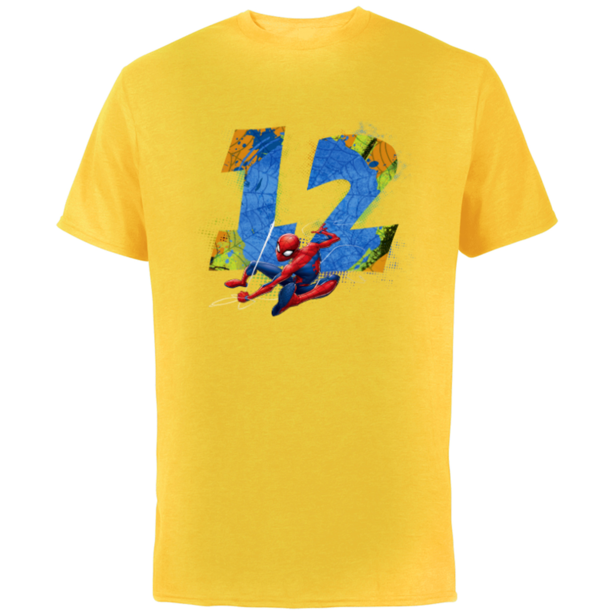 Marvel Super Heroes Spider-Man 12 Year Old Twelfth Birthday - Short ...