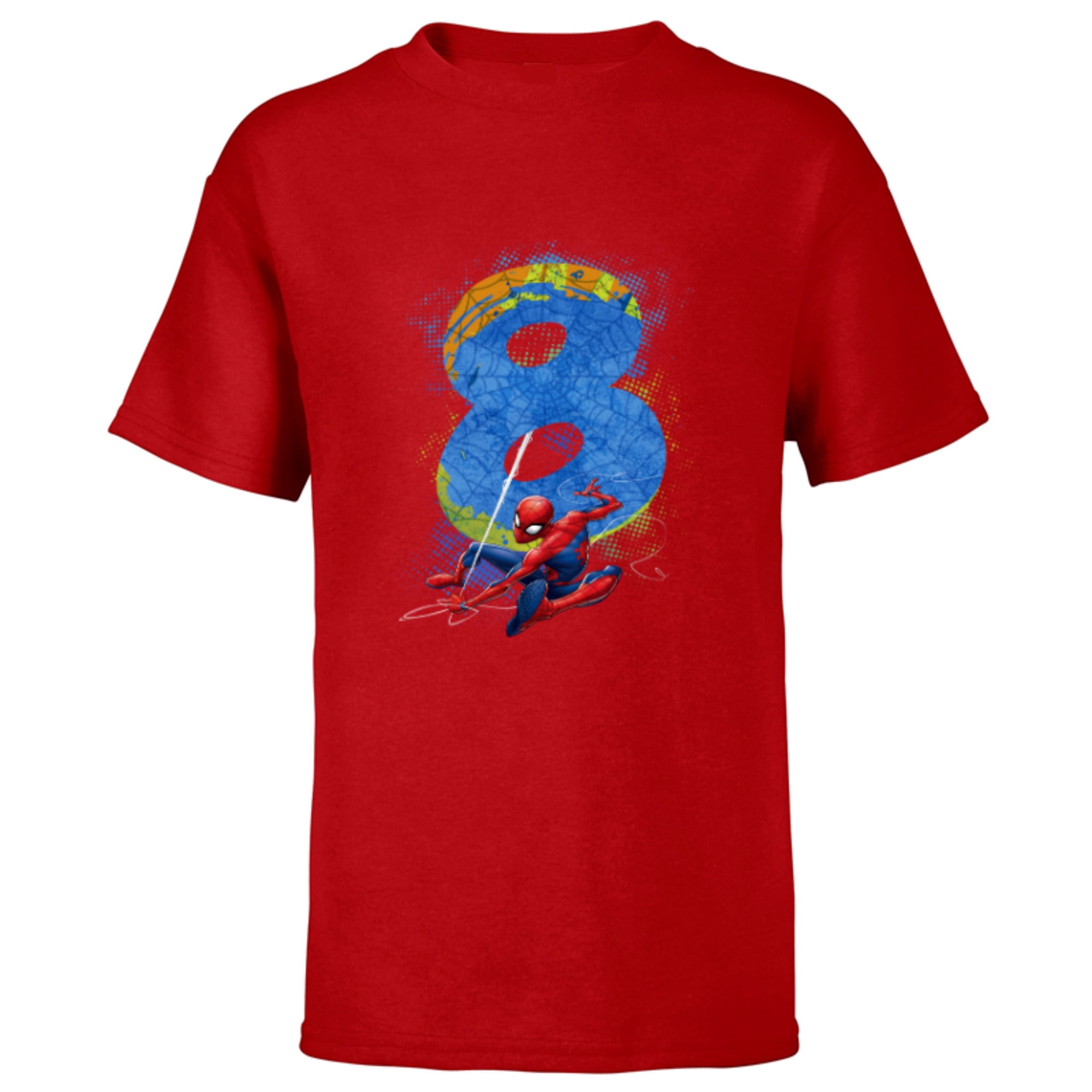 Marvel Super Heroes Spider-Man 8 Year Old Eighth Birthday - Short ...