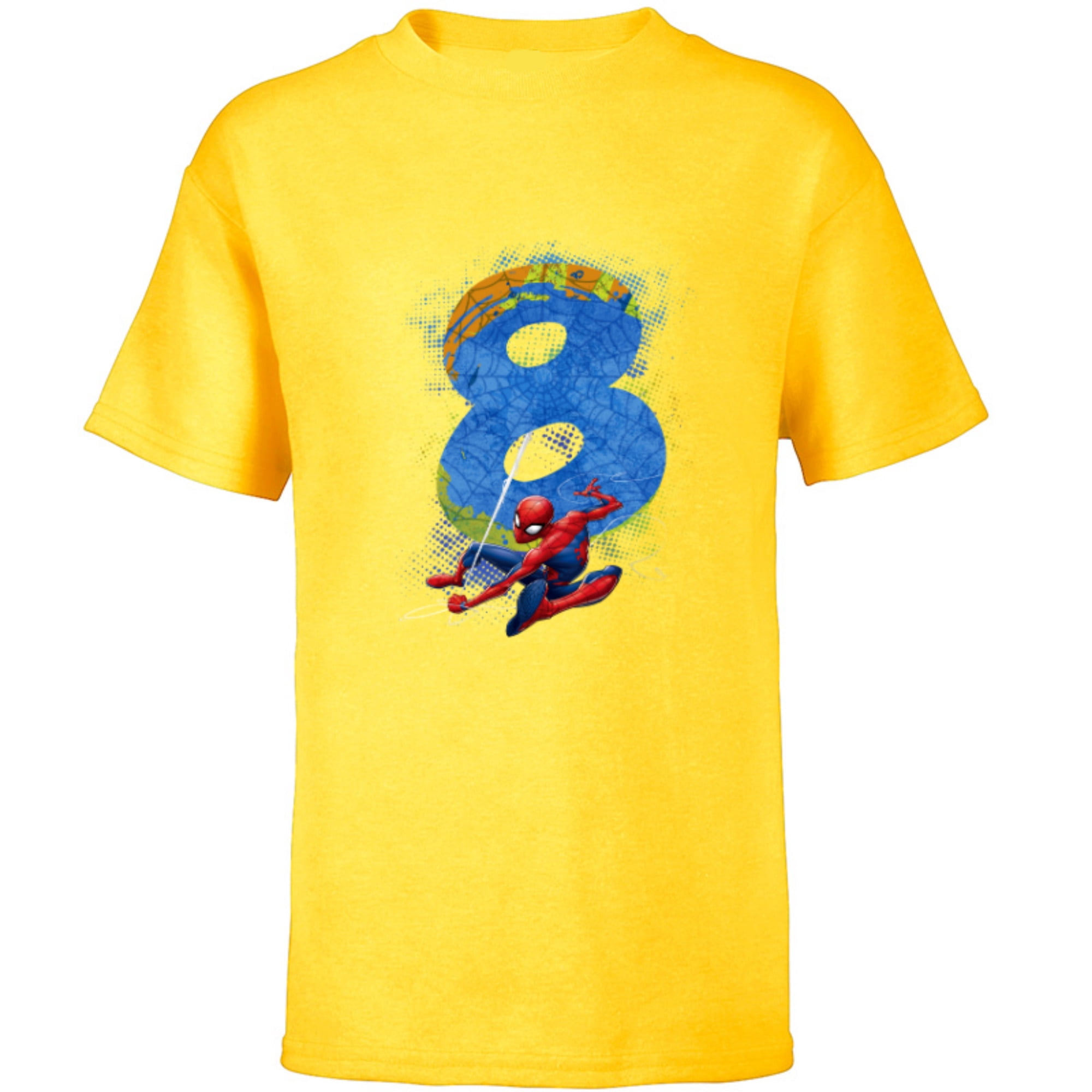 Marvel Super Heroes Spider-Man 8 Year Old Eighth Birthday - Short ...