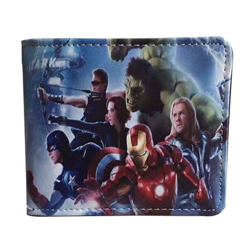 Marvel Super Heroes Team America Iron Man Student Wallet Card Pack ...