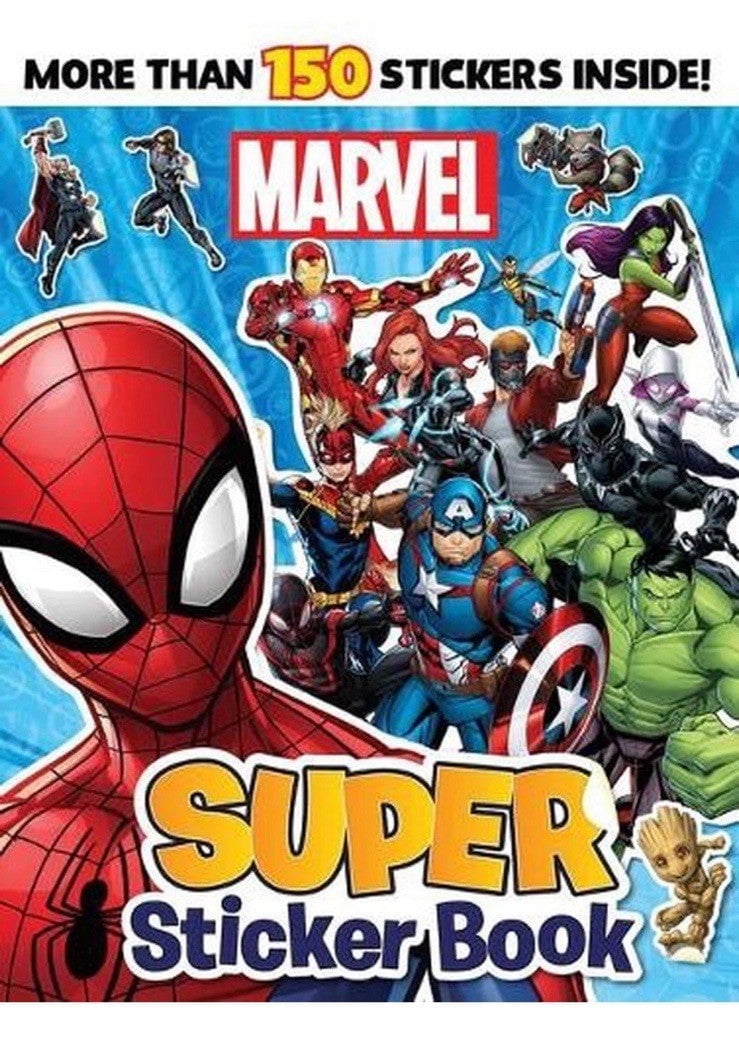 Marvel: Super Sticker Book - Walmart.com