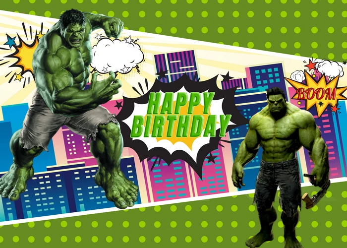 Marvel Superhero Backdrop Avengers Iron Man Spiderman Birthday Party ...