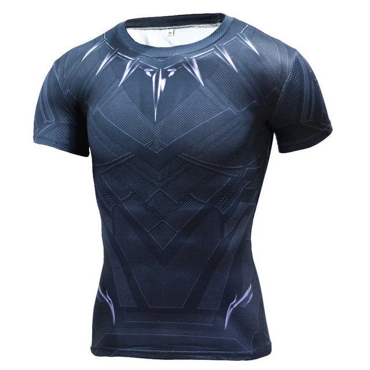 Marvel Superhero Rash Guard T Shirt Top - Walmart.com
