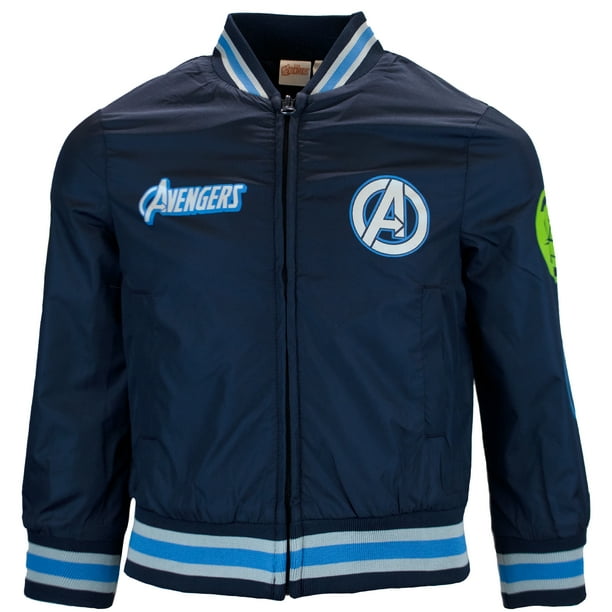 Marvel Superheroes Characters Boys Avenger Bomber Jacket, The ...