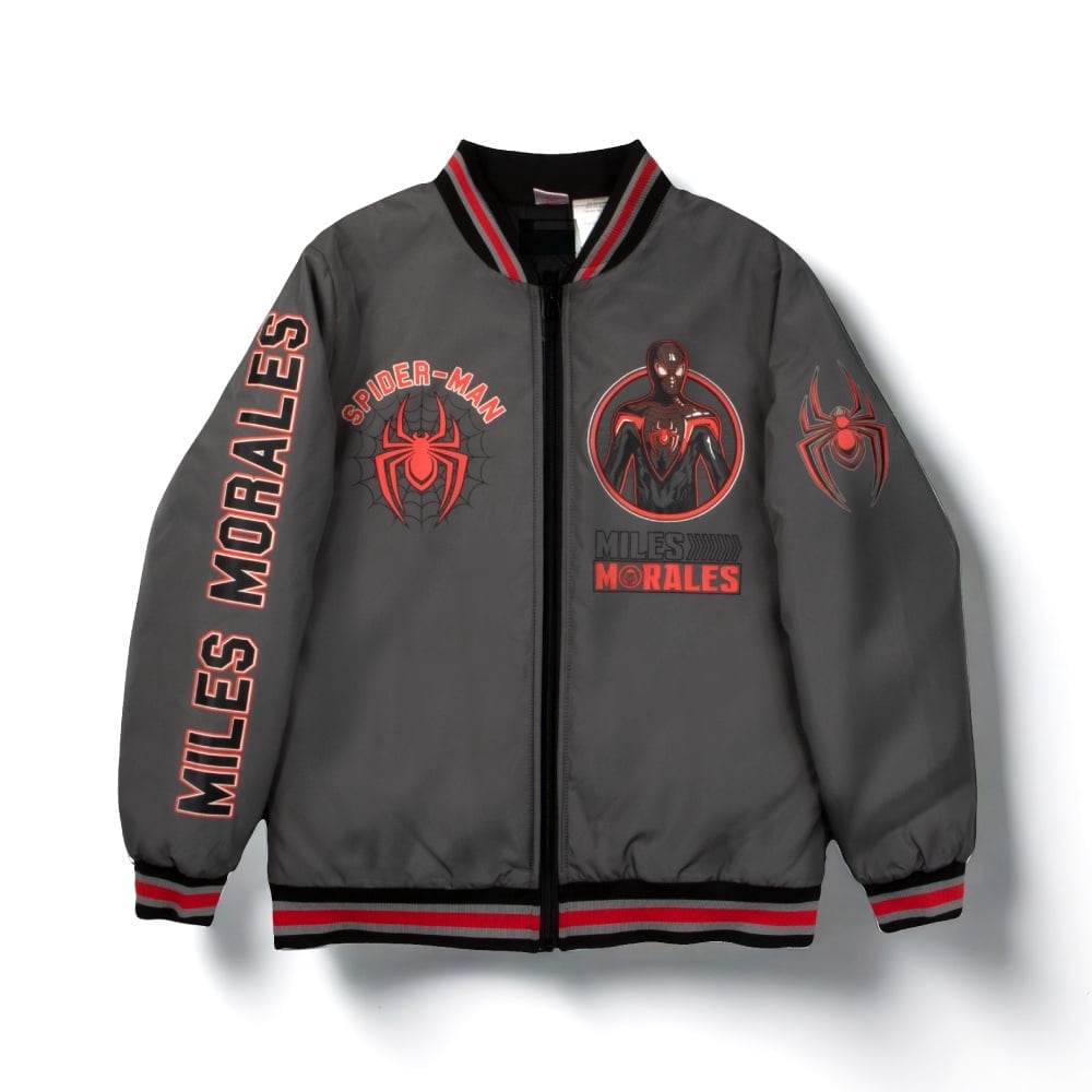 Marvel Superheroes Characters Boys Bomber Jacket, Black Panther (Sizes ...