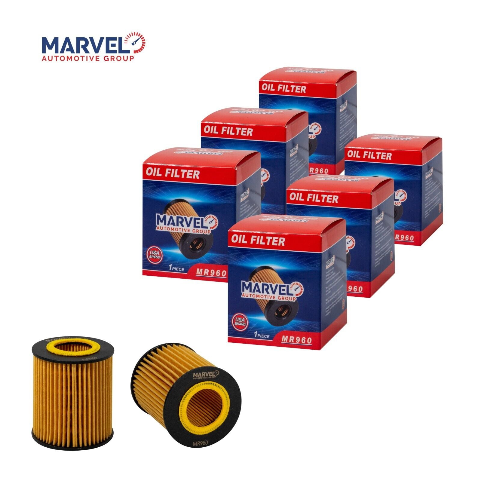 Marvel Synthetic Engine Oil Filter MR960 (L321-14-302) fits Ford Escape ...